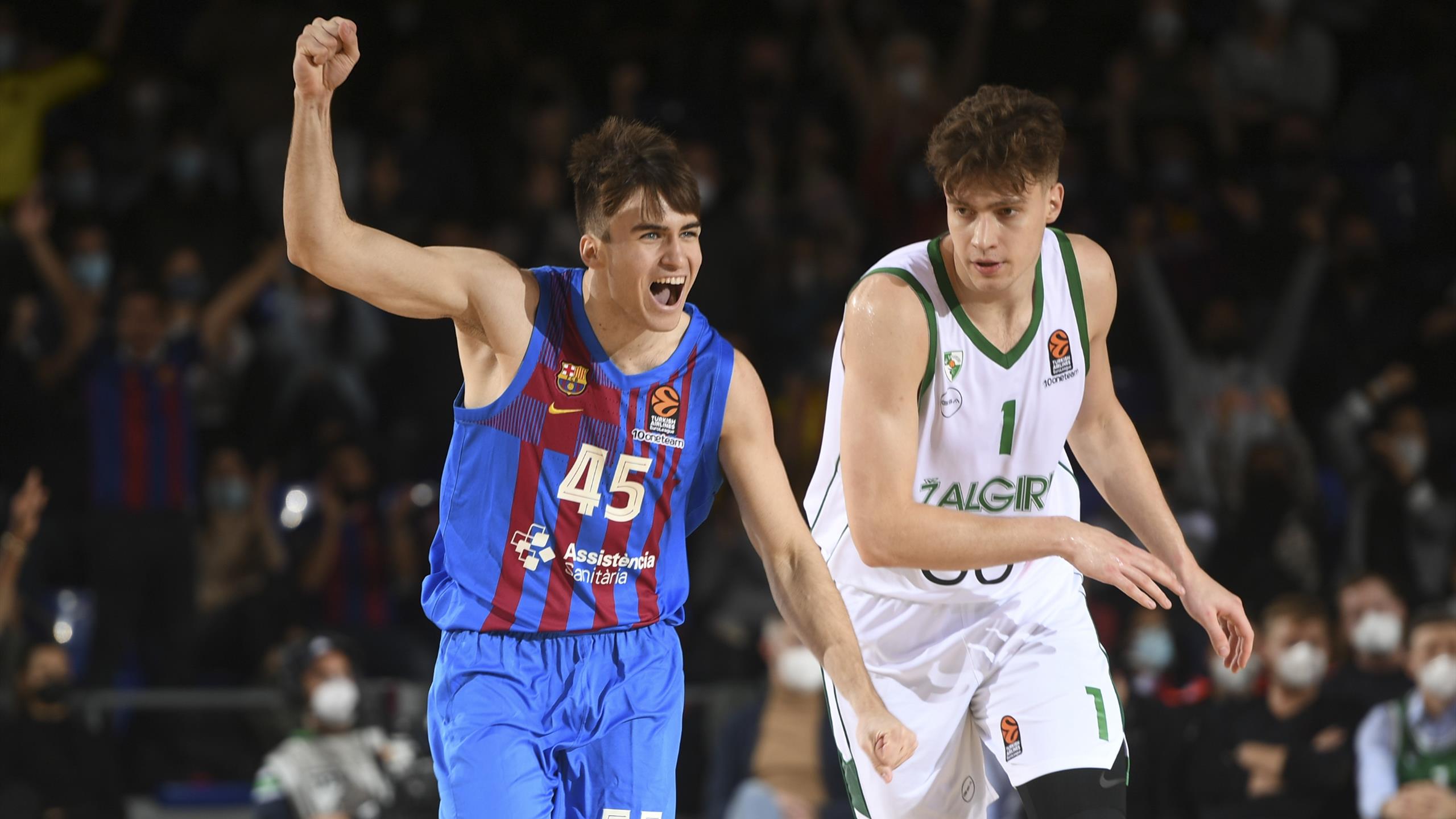 Barcelona-Zalgiris: Fiesta con estrenos y mucha ilusión (96-73) - Eurosport