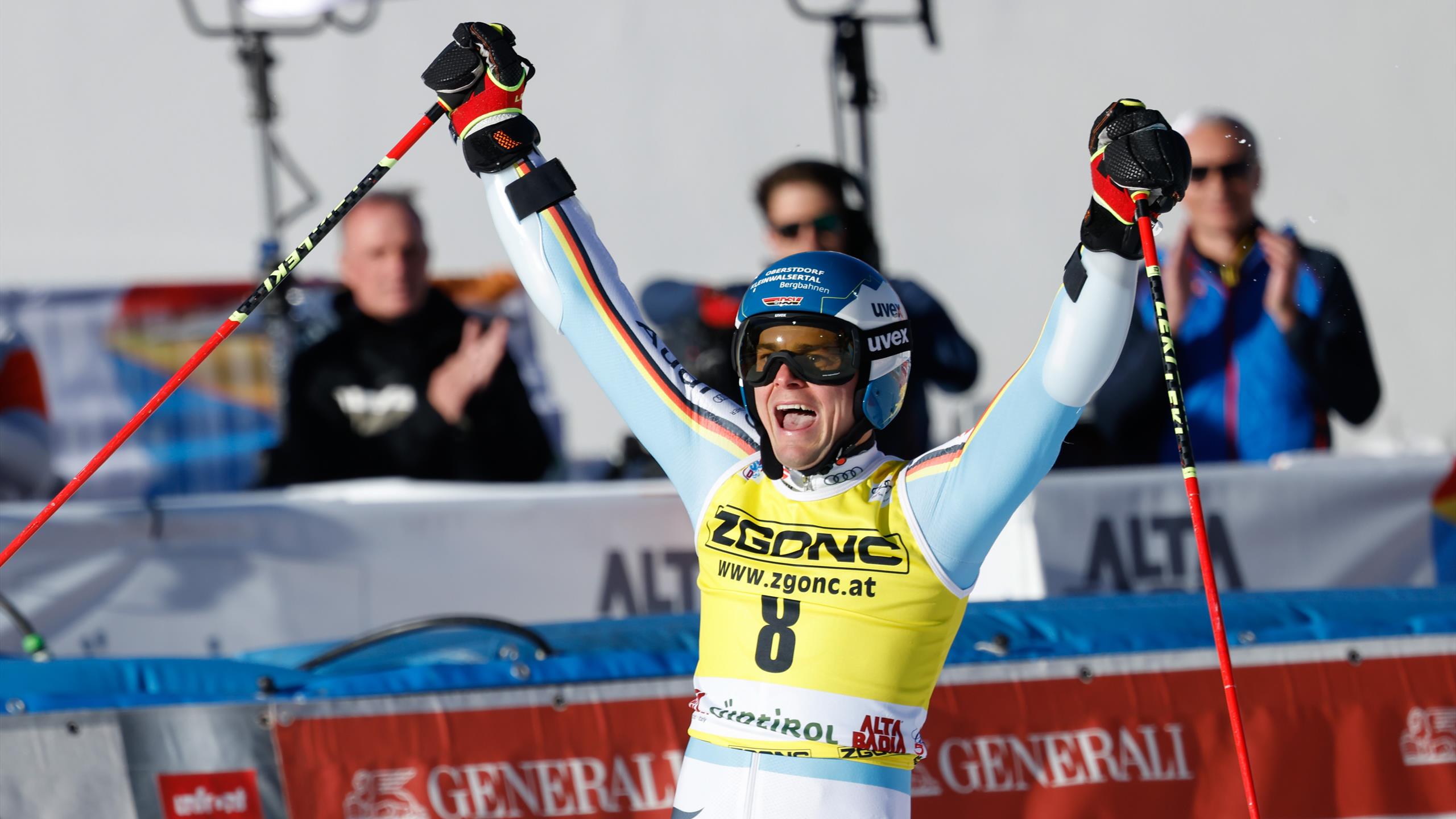 Riesenslalom in Alta Badia: Alexander Schmid rast aufs Podest - Marco ...