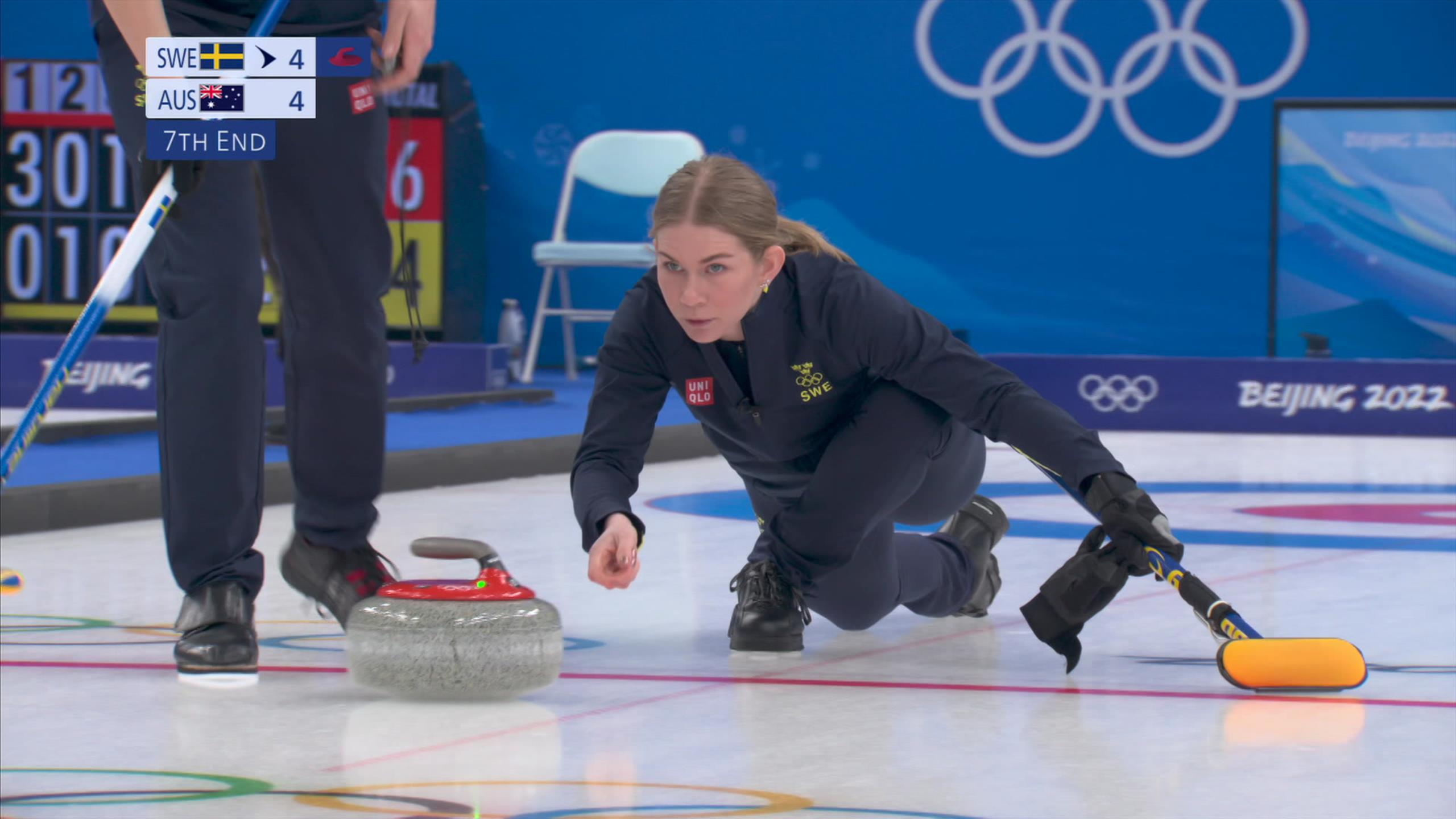 Svezia, successo di misura sull'Australia nel doppio misto di curling ...