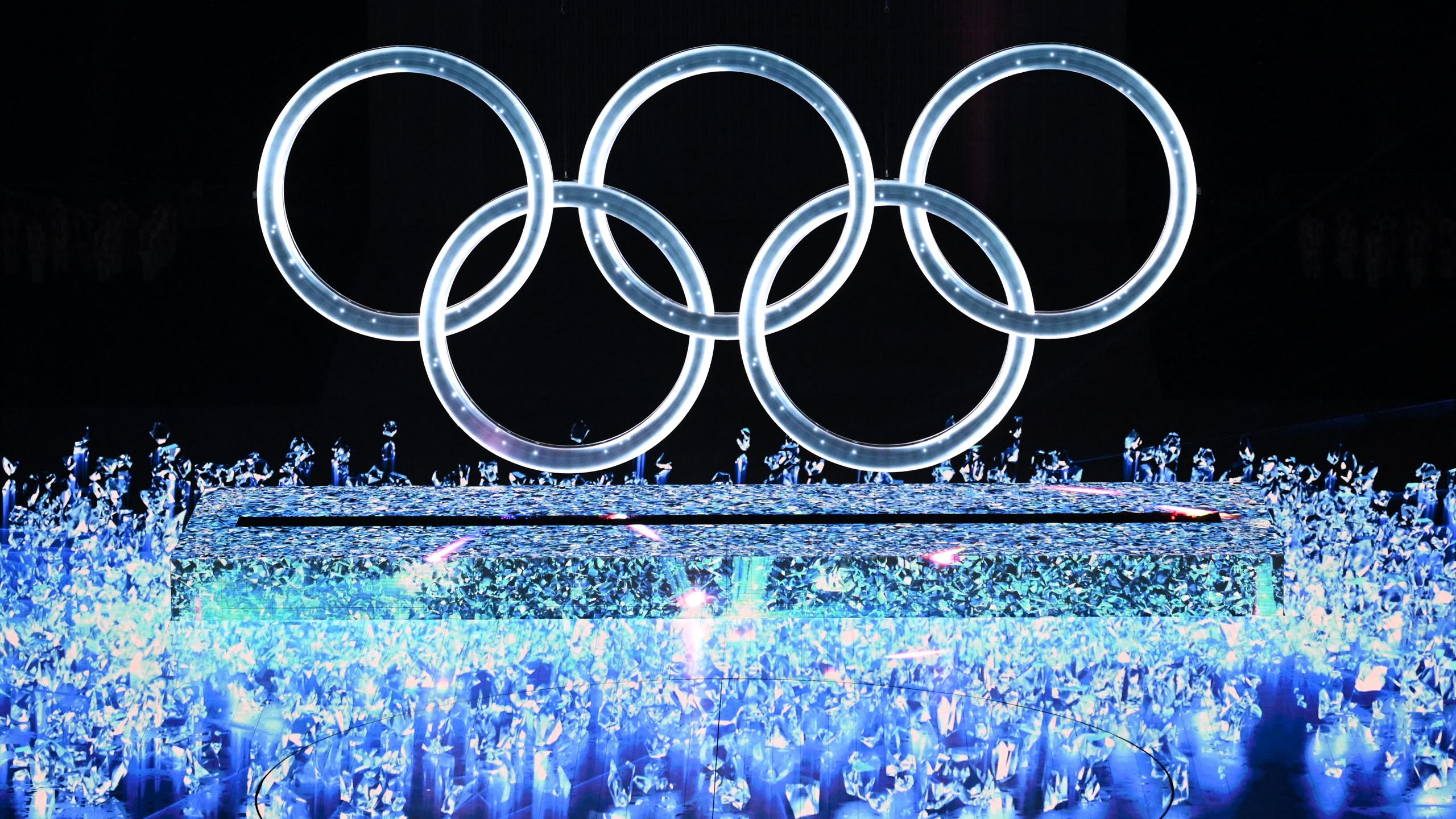 Winter Olympic Rings 2022