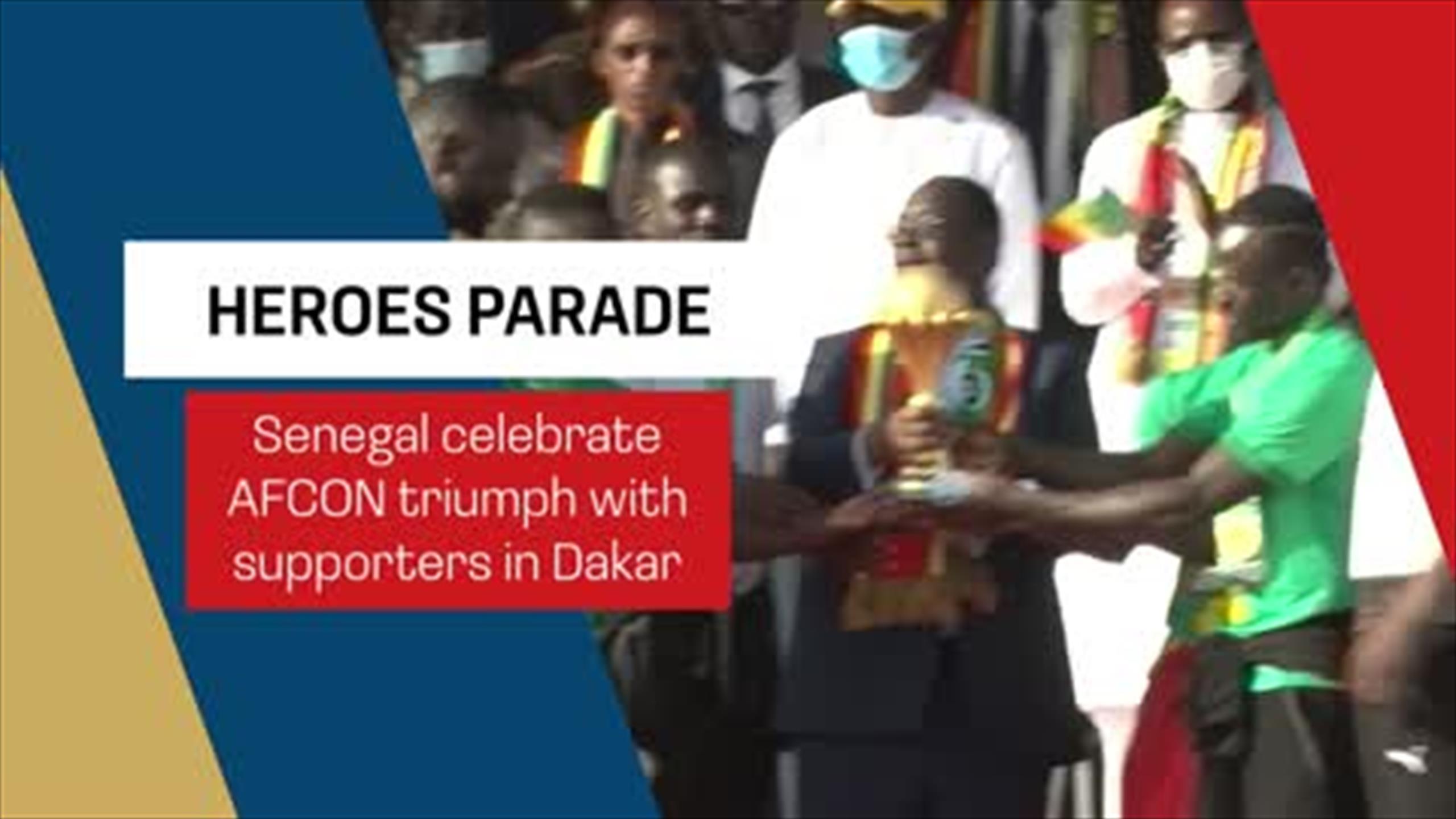 Senegal victory parade in Dakar becomes biggest party in country's ...