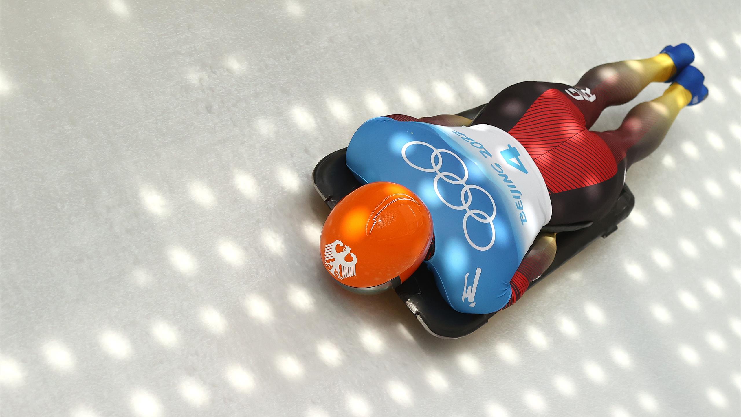 Olympia 2022, Skeleton: Christopher Grotheer mit Bahnrekord im ersten ...