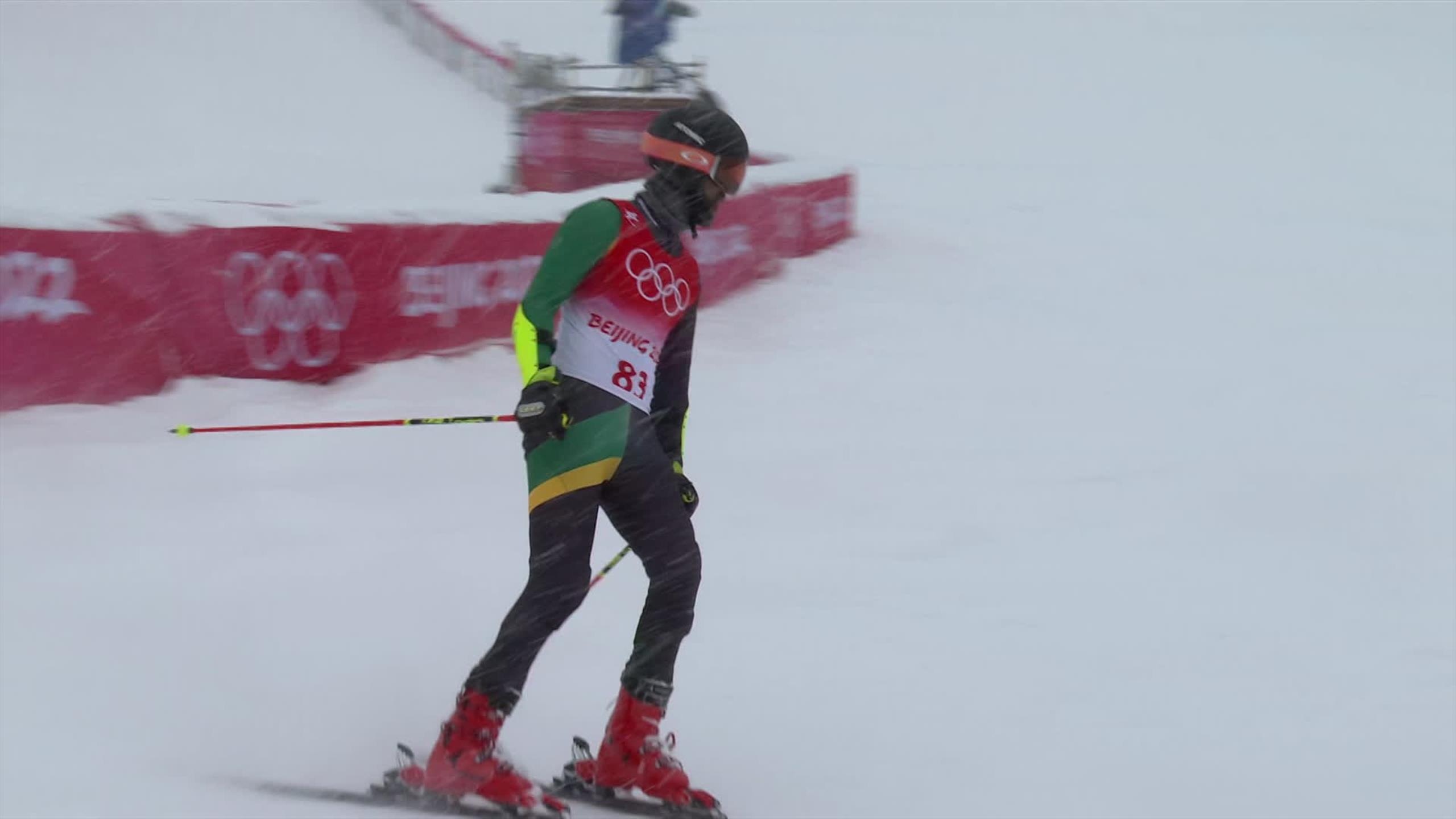 Beijing 2022 : Benjamin Alexander run - Alpineskiën video - Eurosport