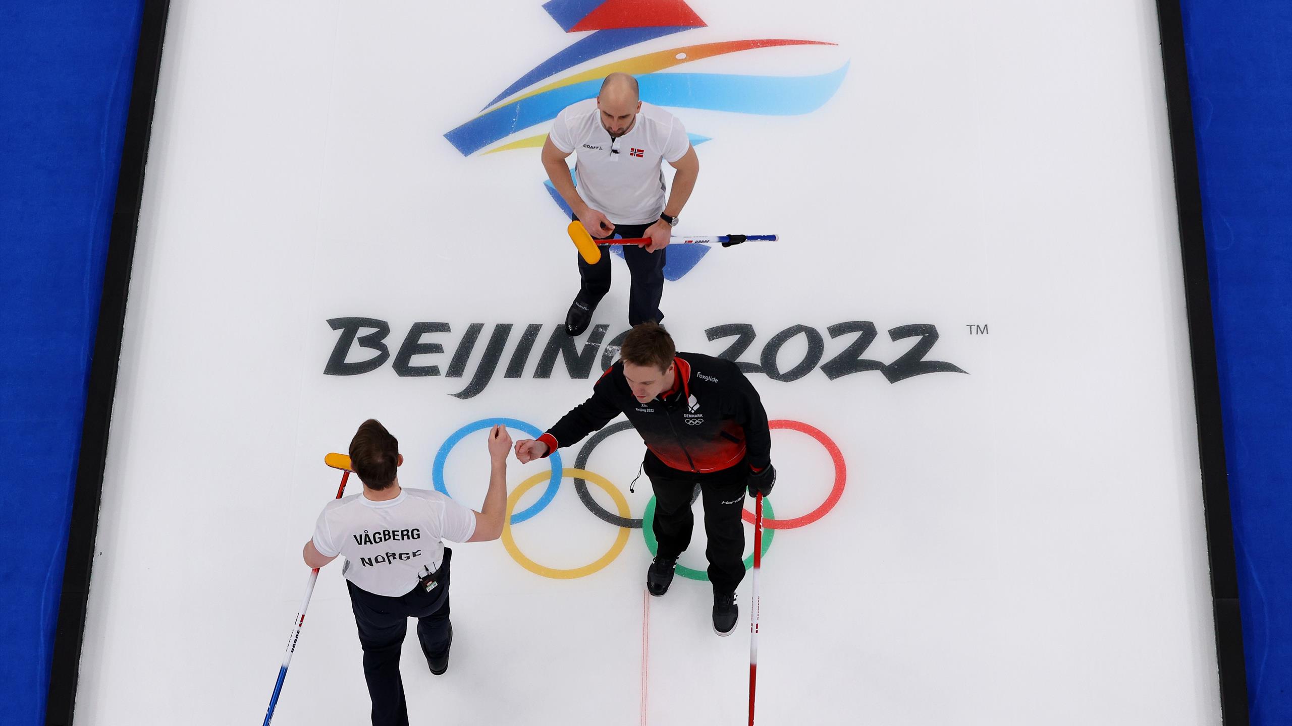 Beijing 2022 : Curling highlights between Norway and Denmark - Curling ...