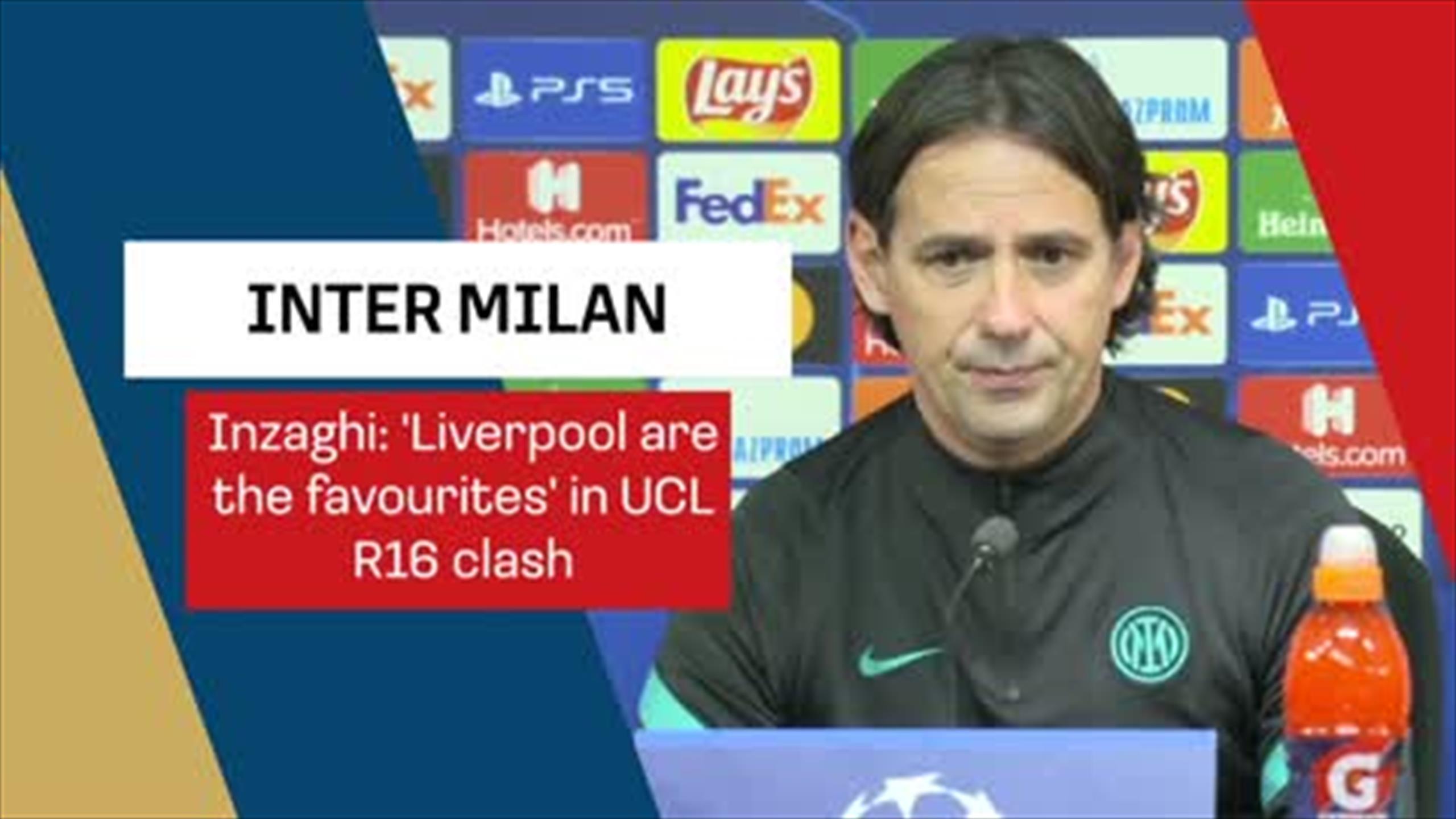 'Liverpool are favourites' – Inter Milan manager Simone Inzaghi on ...