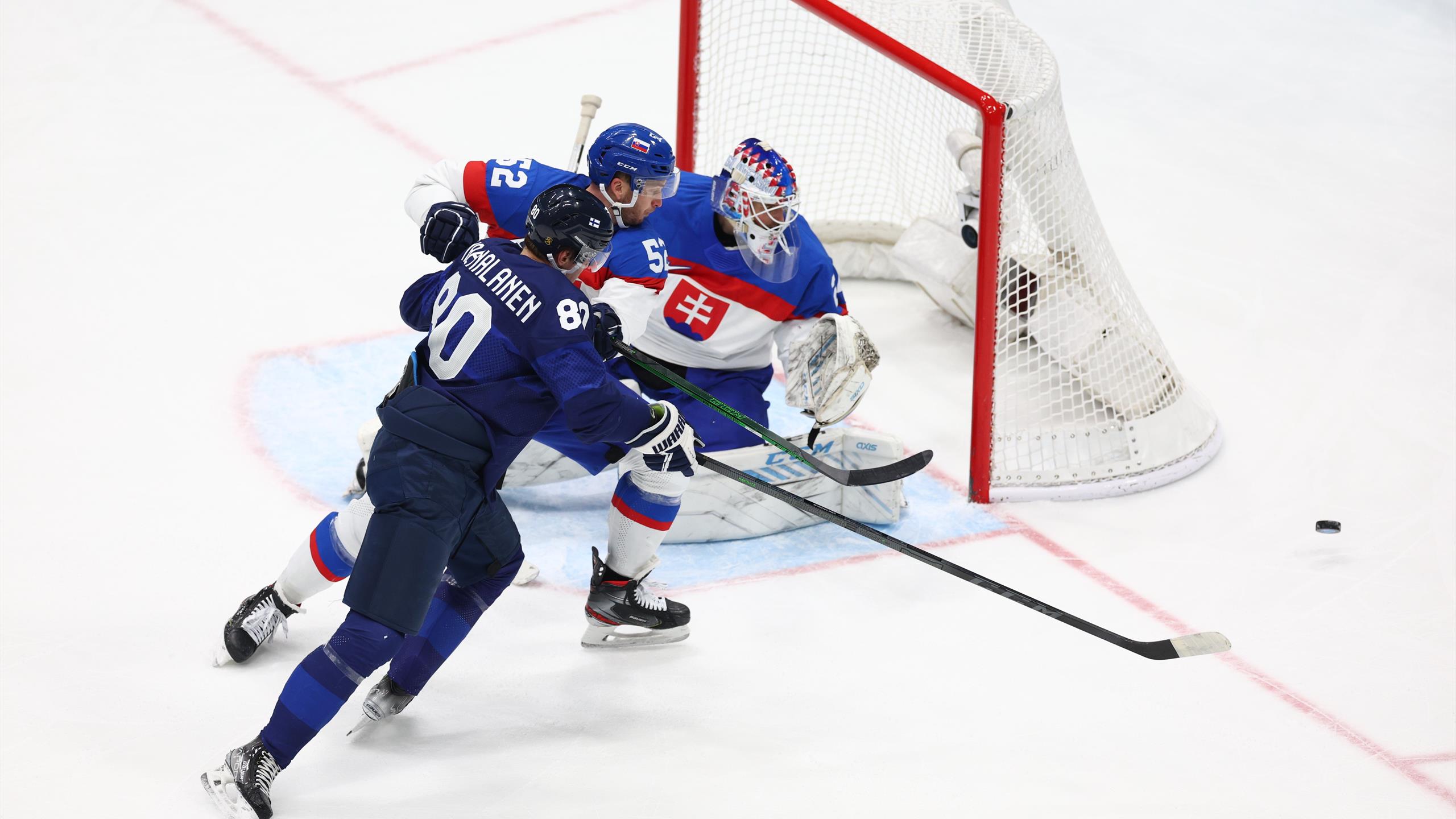 Beijing 2022 | Finland beslist wedstrijd met empty-netter - IJshockey ...