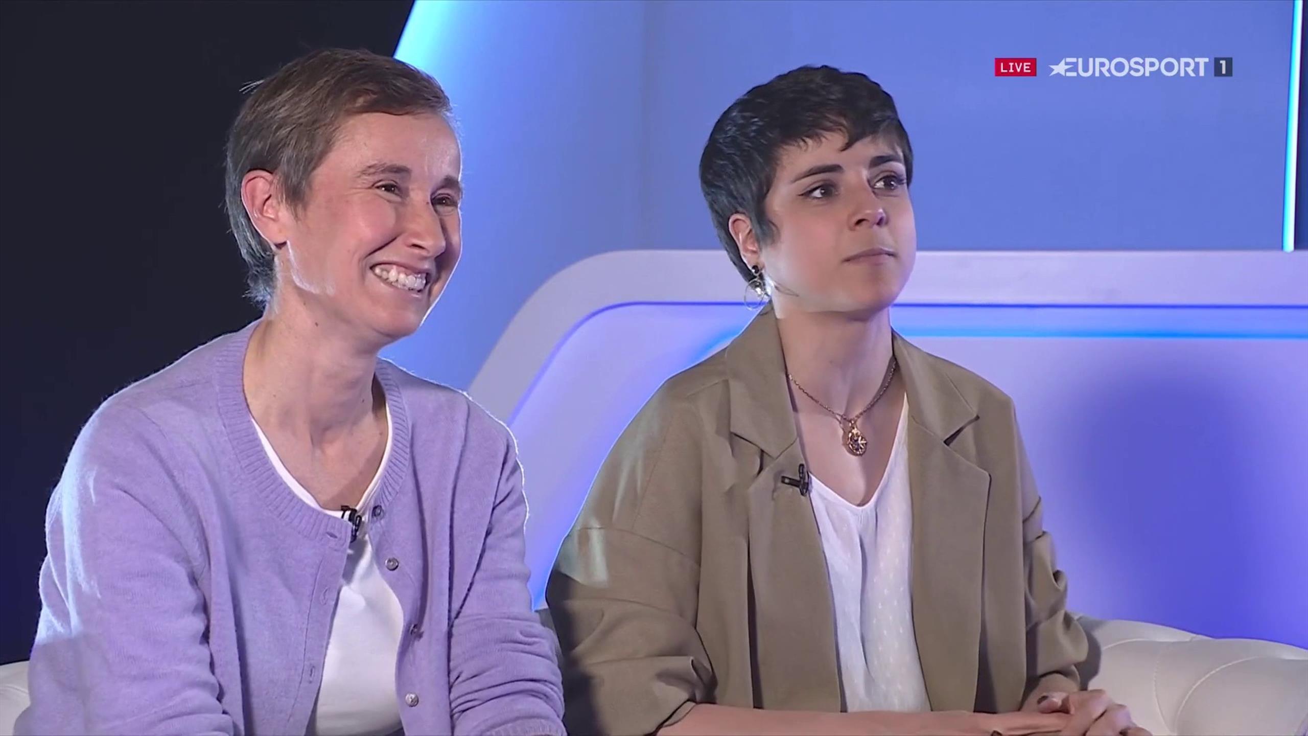 Pekín 2022, 'Kiss & Cry' | Marta Senra y Sara Hurtado reviven su reacción en cabina - Patinaje ...