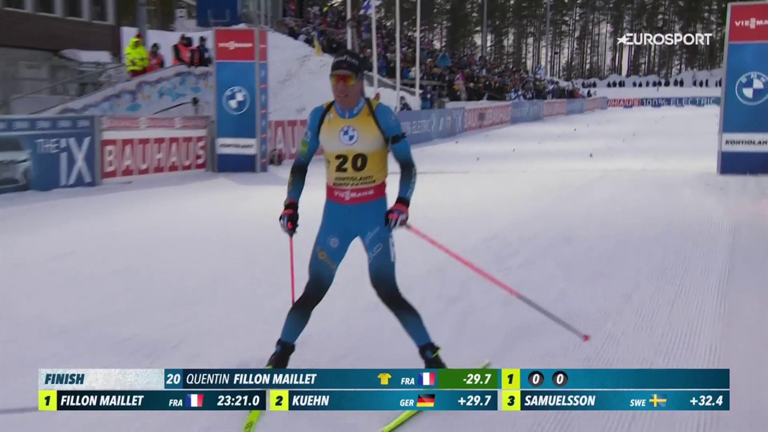 Coppa del Mondo - "Mamma mia che poligono": Fillon Maillet da paura ...