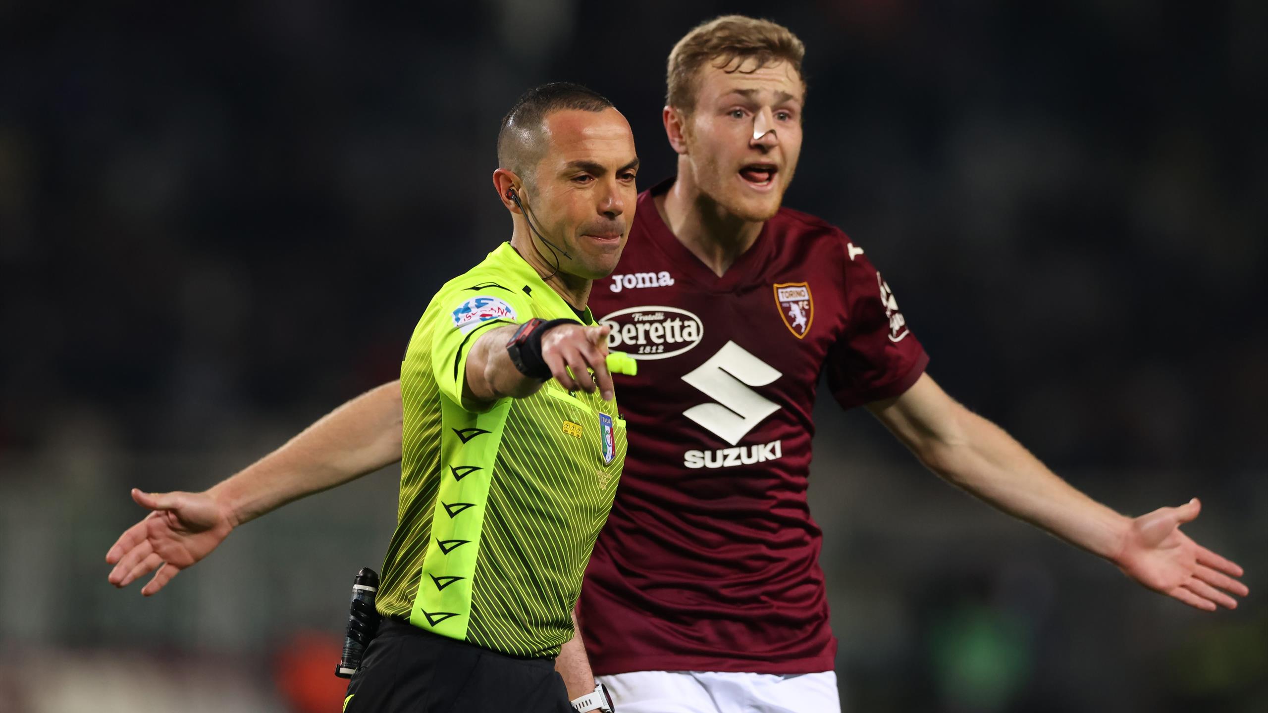 Rigore negato in Torino-Inter, Rocchi stanga Guida e Massa: quante ...