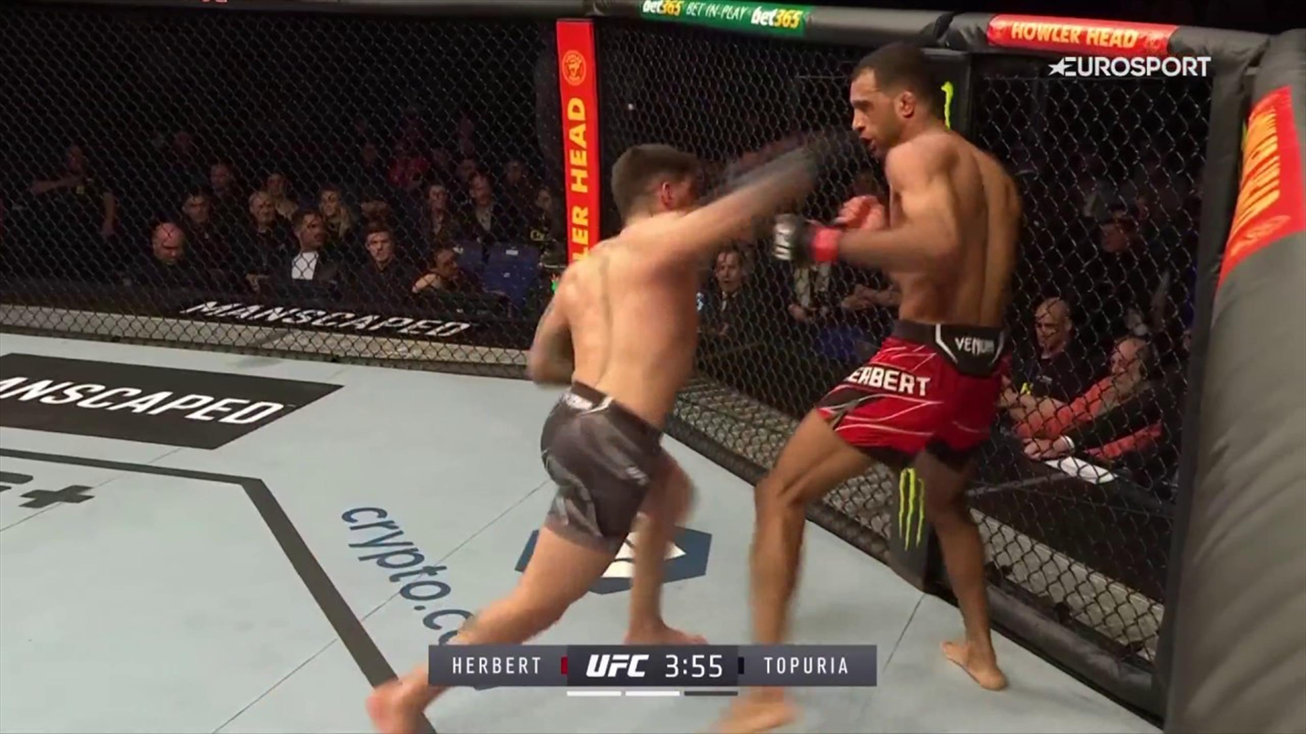 UFC London | Ilia Topuria verslaat Jai Herbert via knockout in de ...