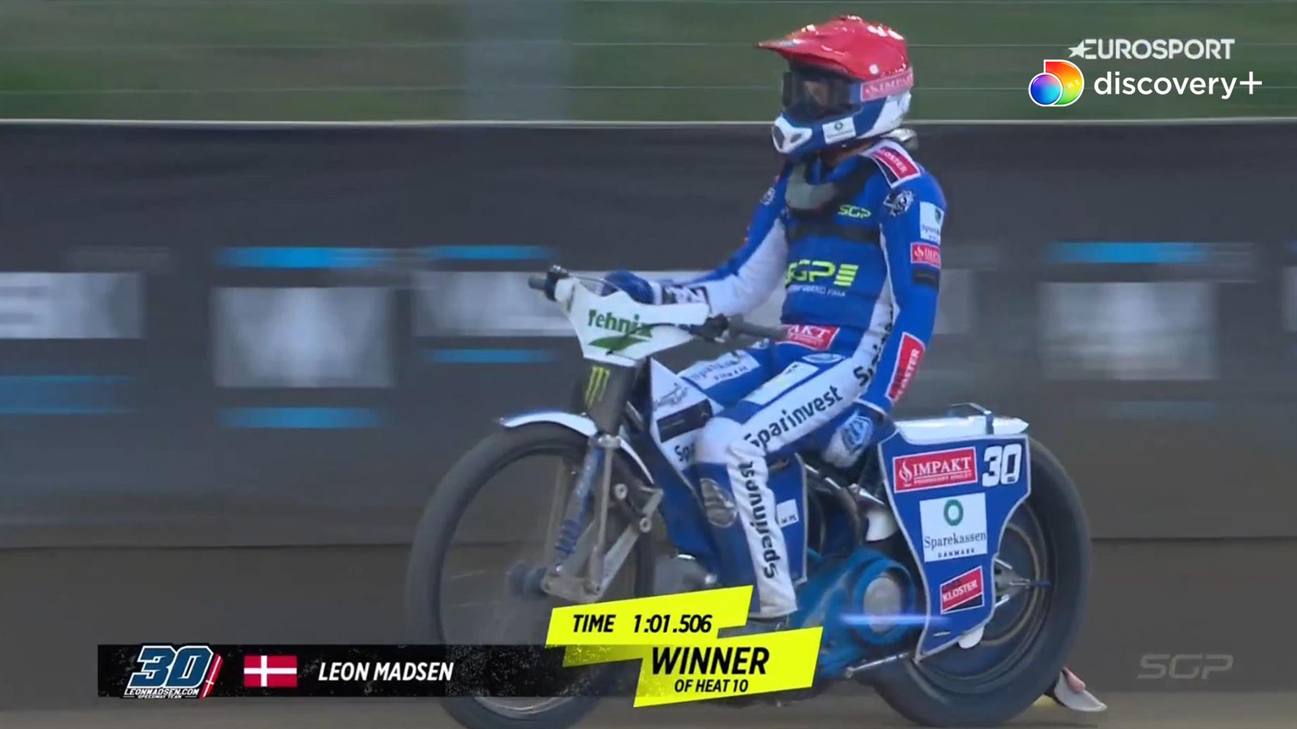 Fremragende speedway: Leon Madsen tager sublim sejr i intenst heat ved ...