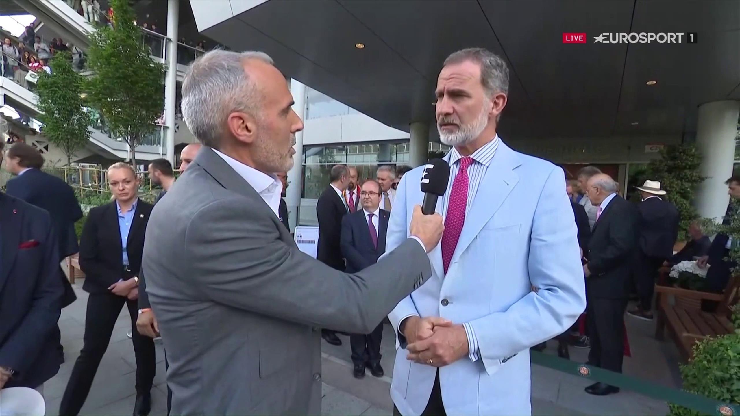 De la Regele Spaniei pentru Regele tenisului. Mesajul lui Filip al VI ...