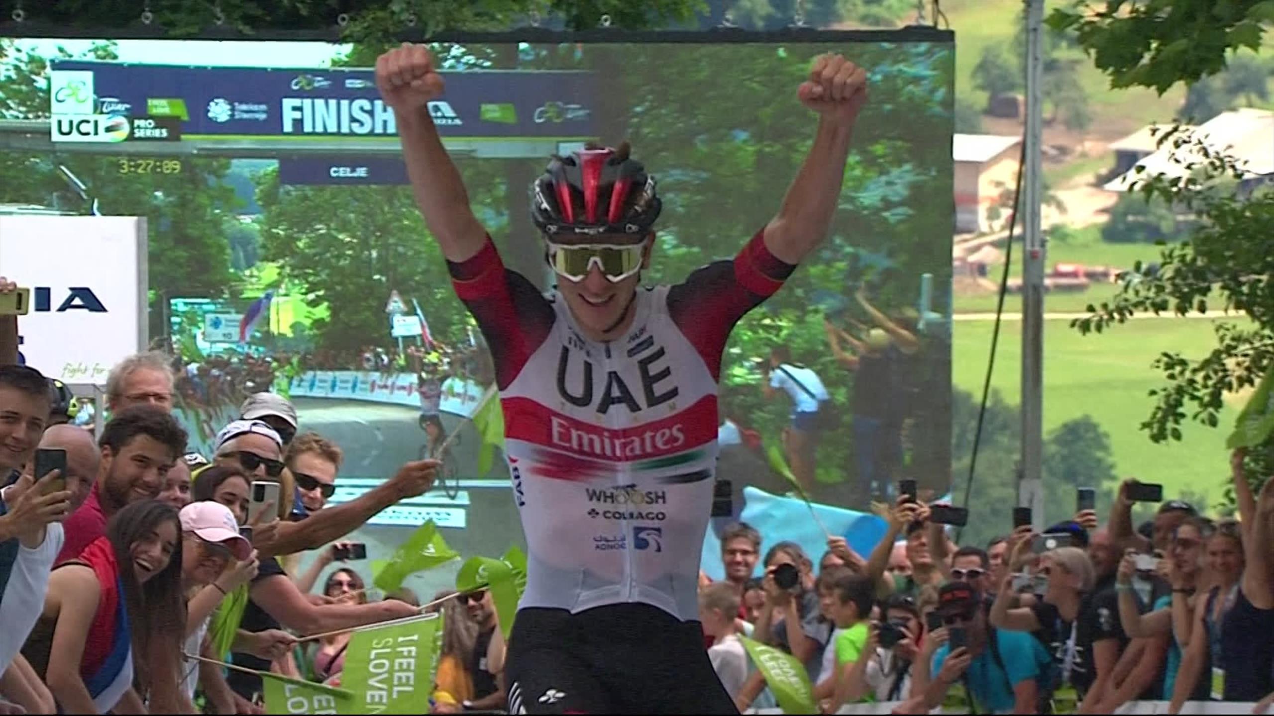 Tadej Pogacar, recital în etapa a 3-a din Turul Sloveniei! S-a impus ...