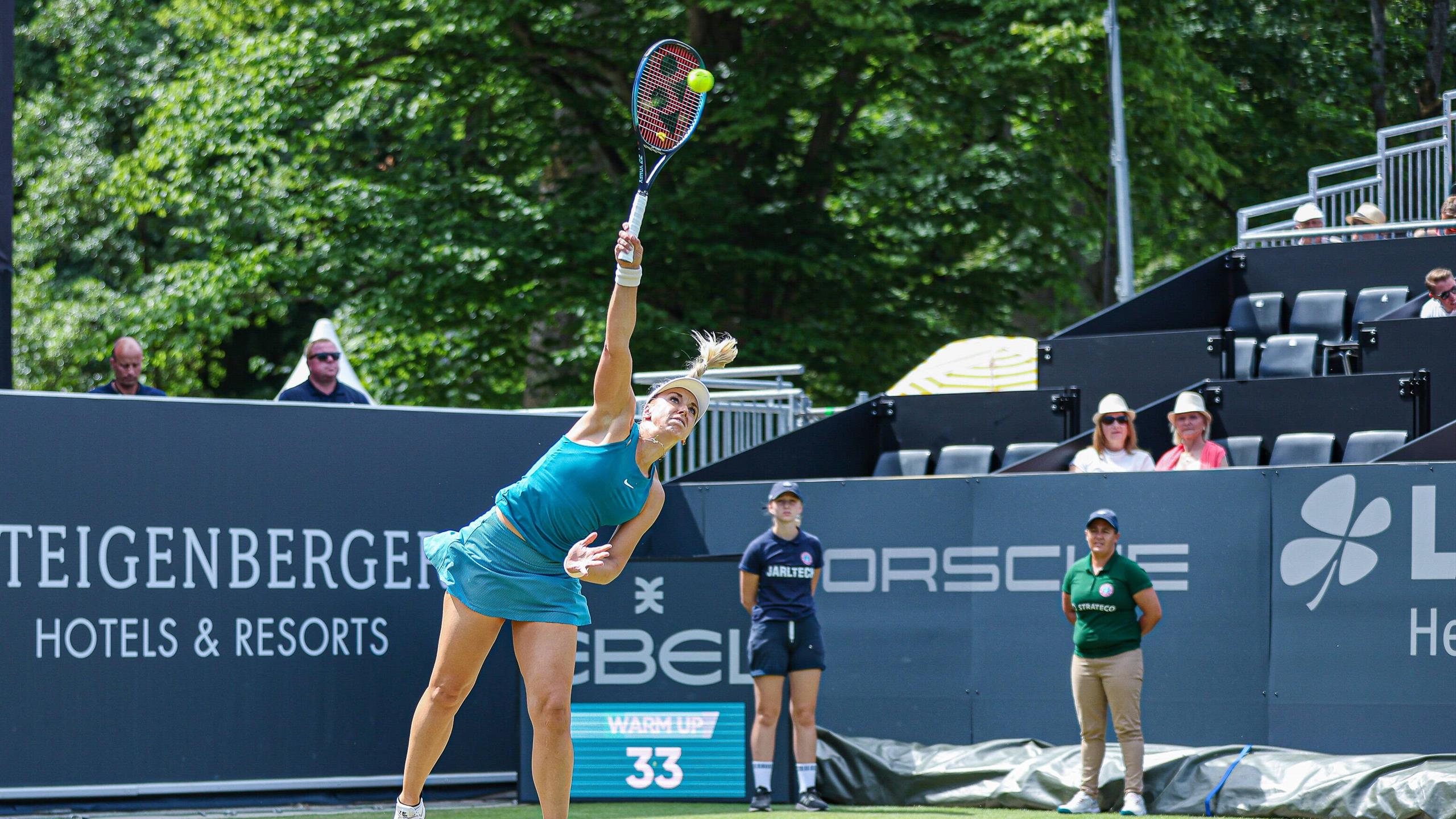 ATP Bad Homburg: Sabine Lisicki beißt sich gegen Greet Minnen durch und ...