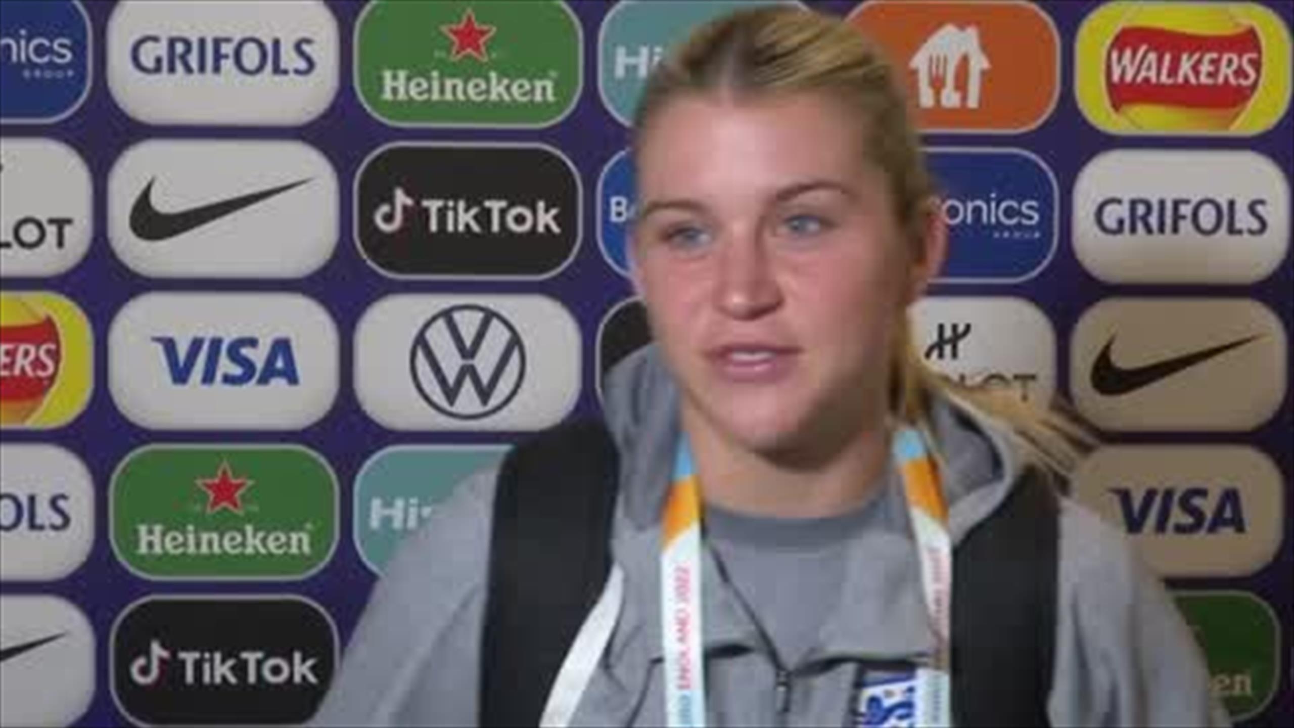 England players reflect on Alessia Russo's 'naughty' semi-final goal ...