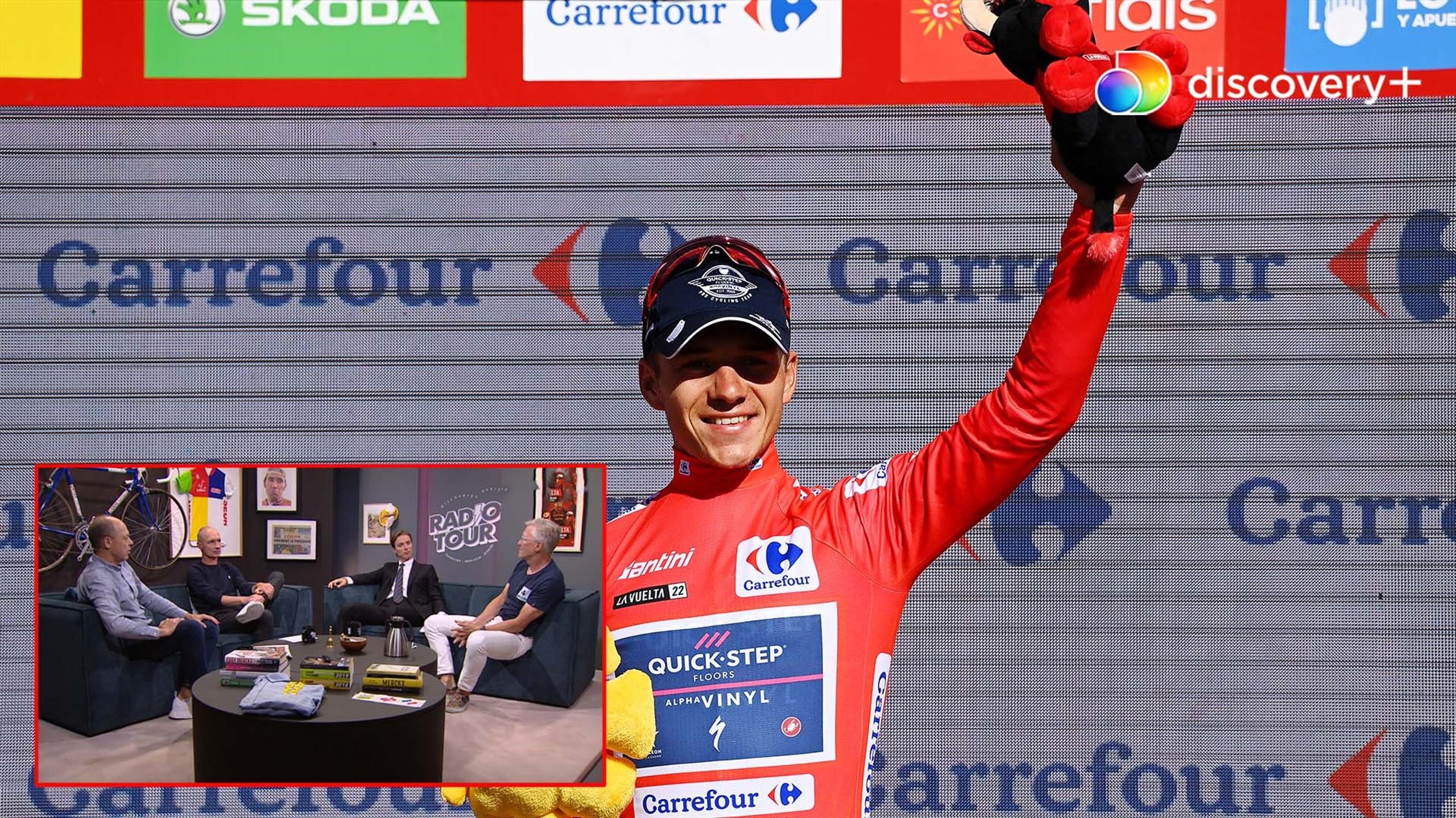 Radio Tour-studiet er enige: Evenepoel vinder Vueltaen - Sport video - Eurosport