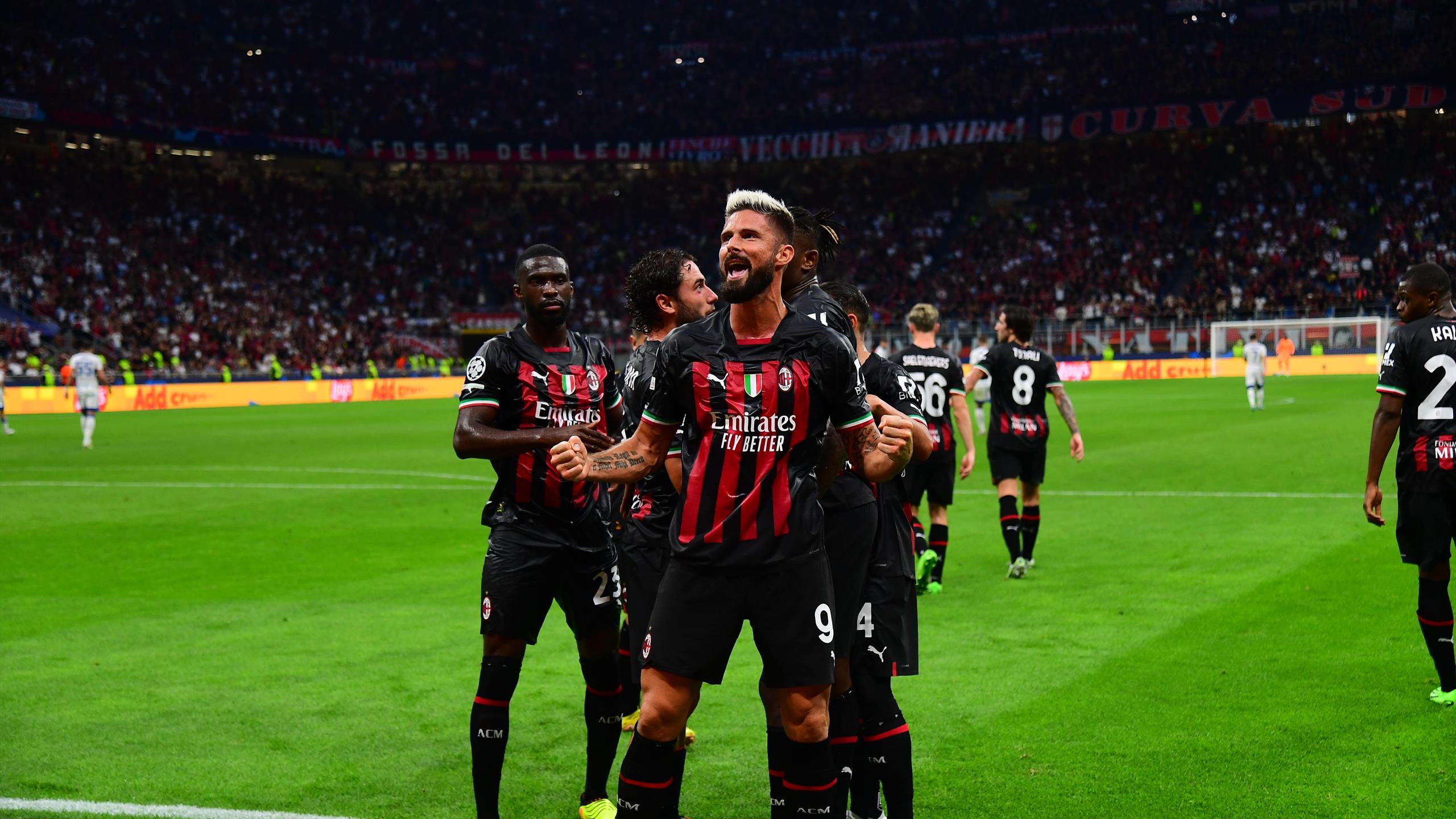 Champions League, Milan-Red Bull Salisburgo, le formazioni ufficiali ...