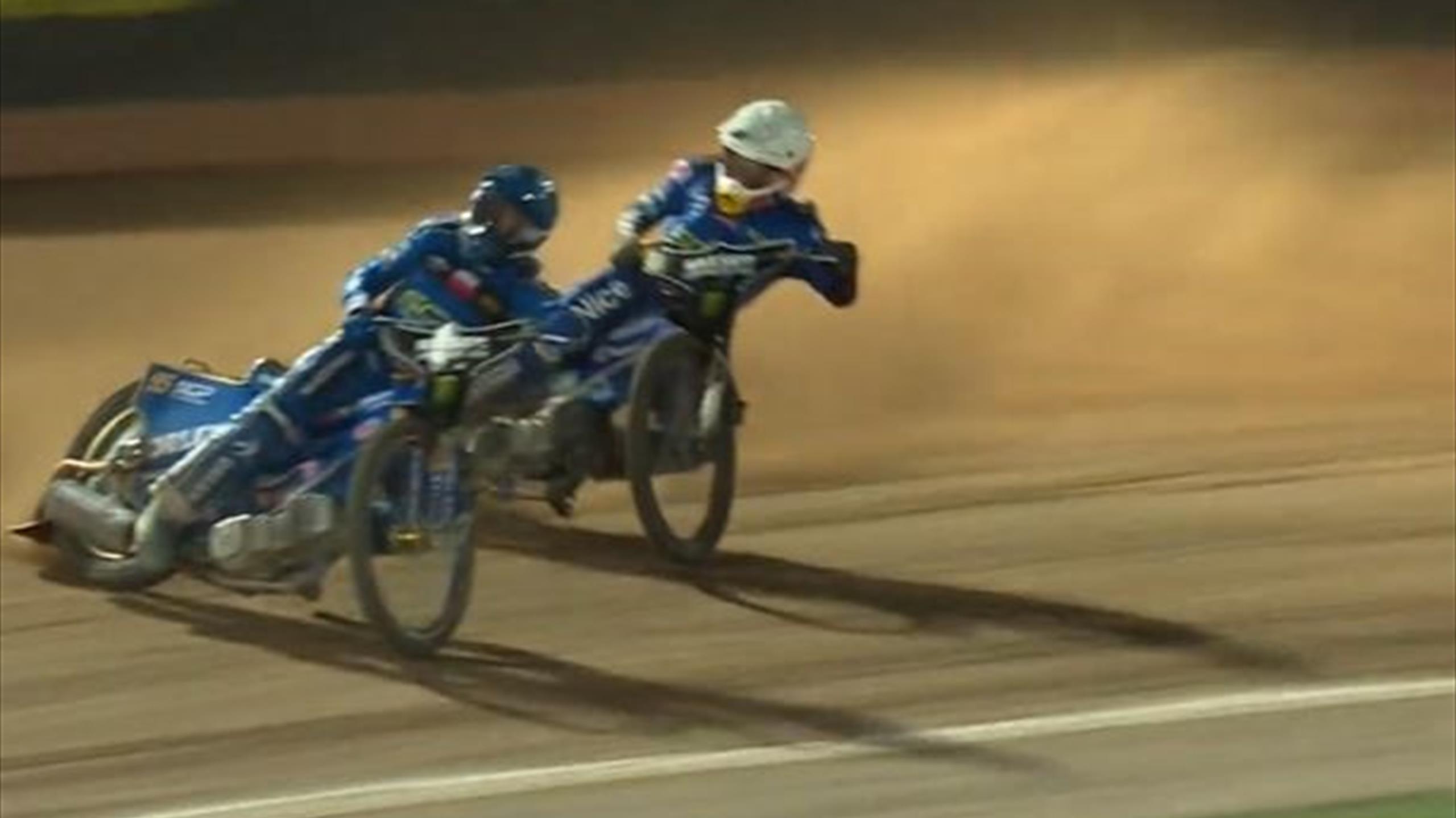 Speedway GP Schweden: Bartosz Zmarzlik und Robert Lambert liefern sich ...
