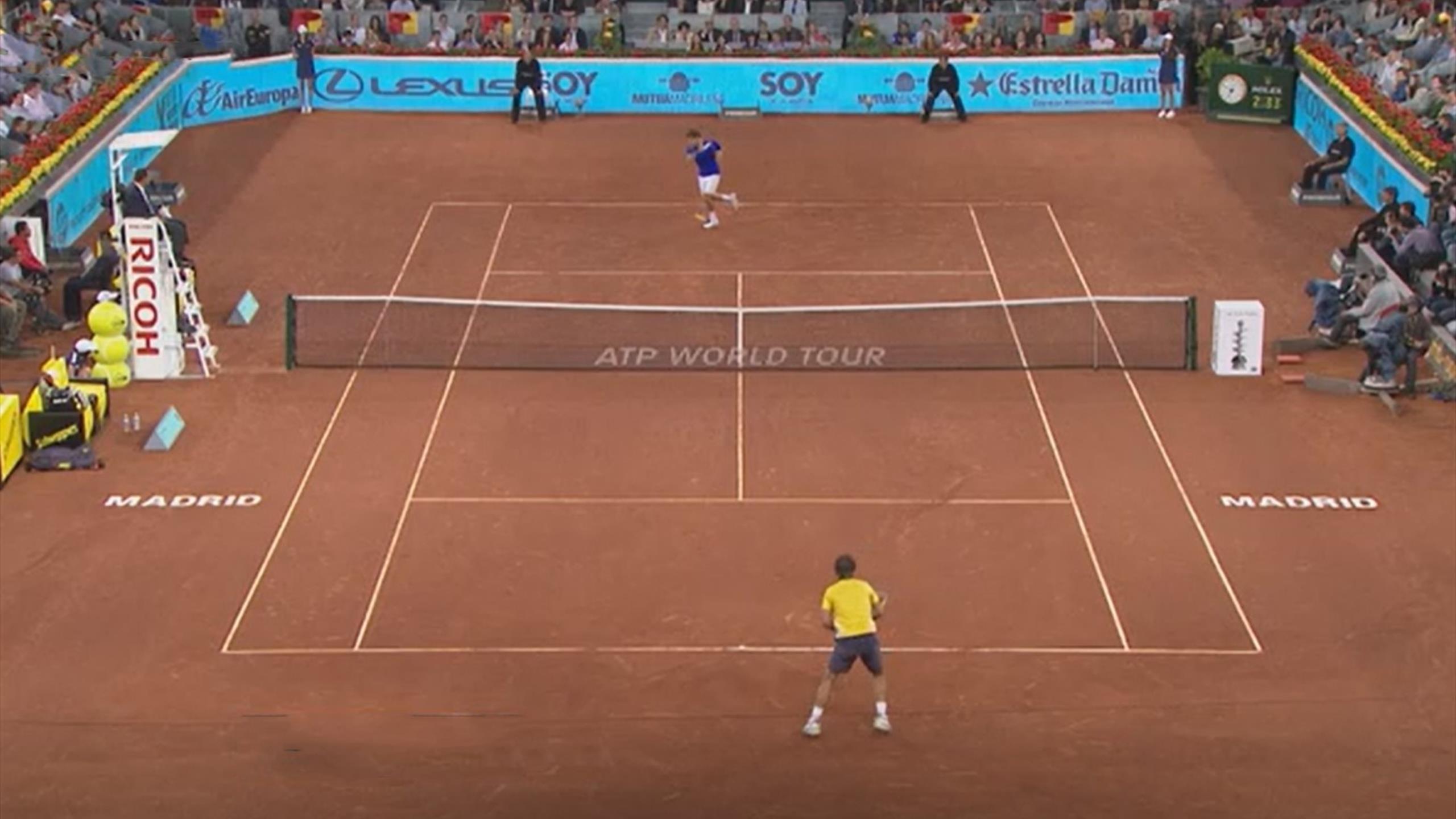 Roger Federers heißeste Ballwechsel mit Rafael Nadal: Die Tennis ...