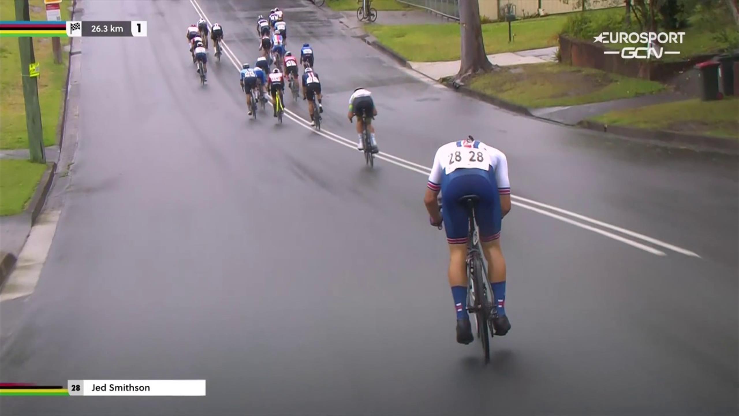 Mondiali Wollongong Australia - I crampi tradiscono Jed Smithson: che ...