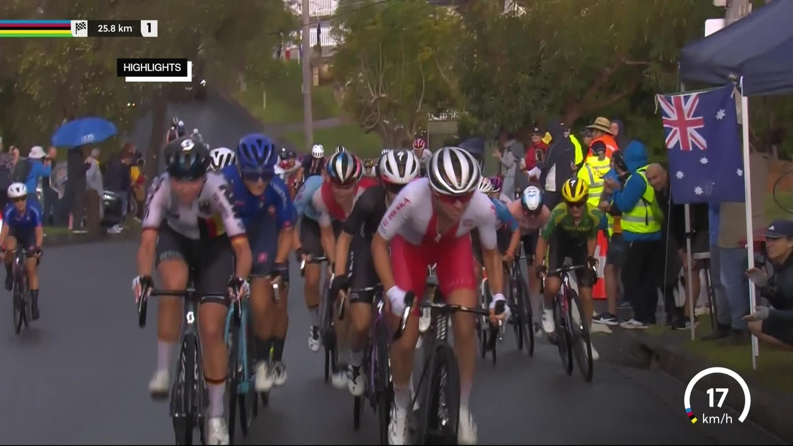 WK wielrennen | De hoogtepunten van een knotsgekke wedstrijd gewonnen ...