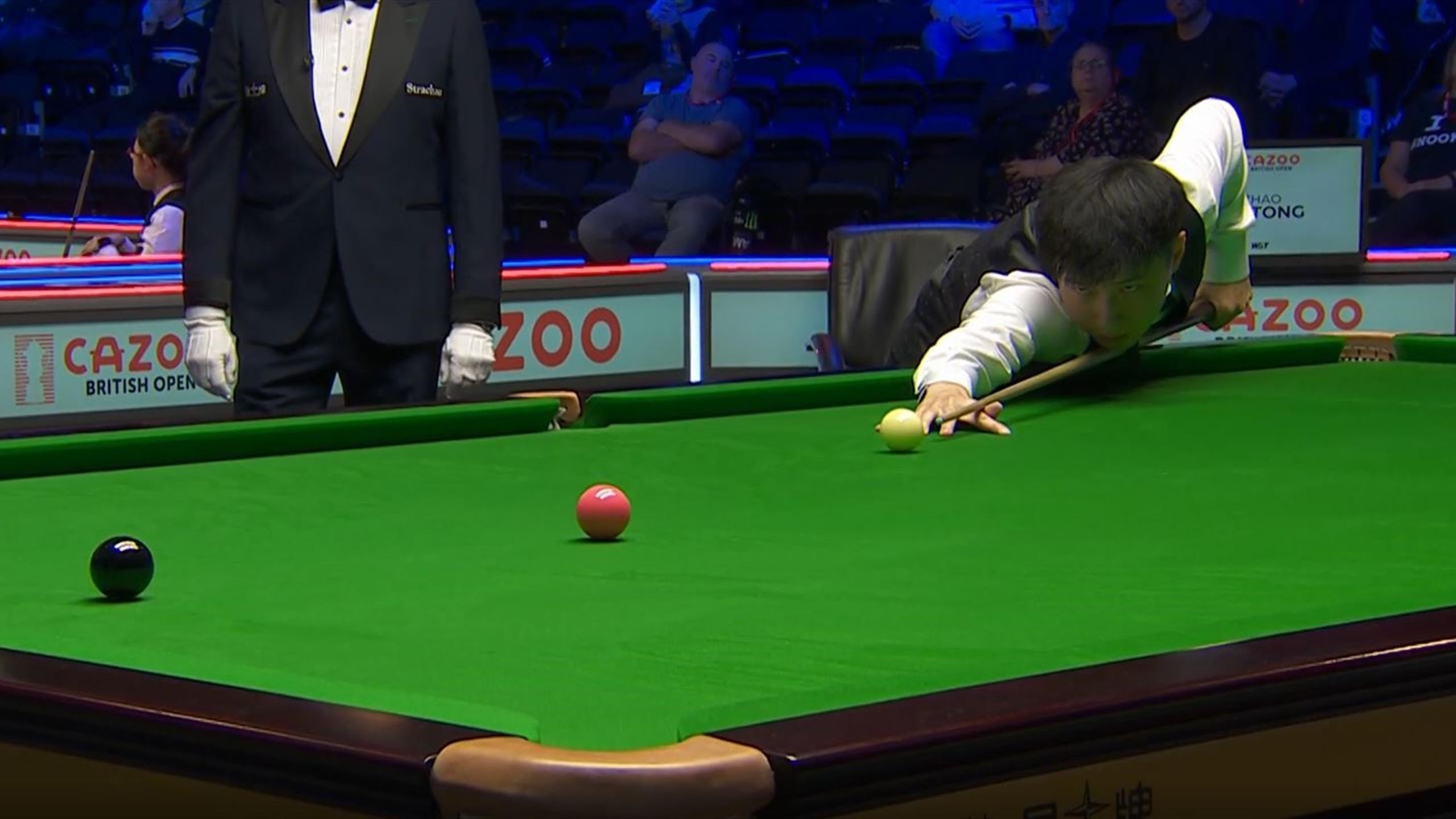 British Open - Zhao Xintong gelingt gegen Stuart Bingham drittes ...