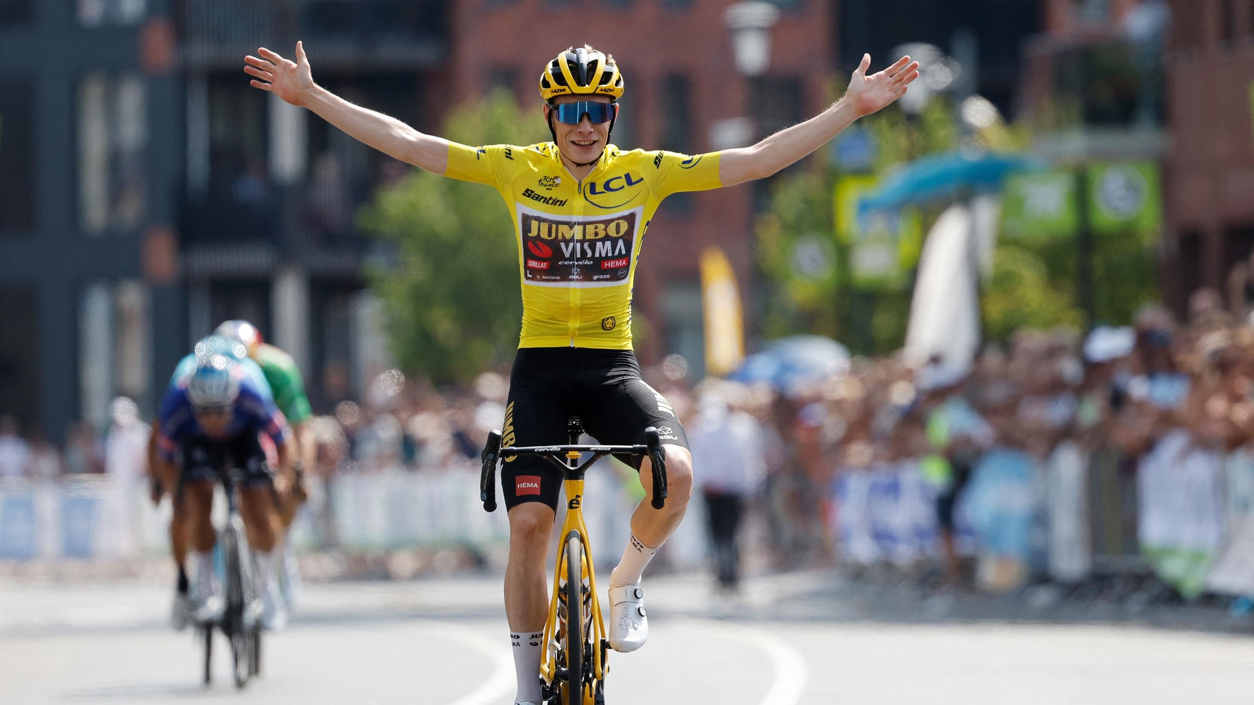 Cro-Race: Jonas Vingegaard gewinnt die dritte Etappe - Harter Kampf am ...