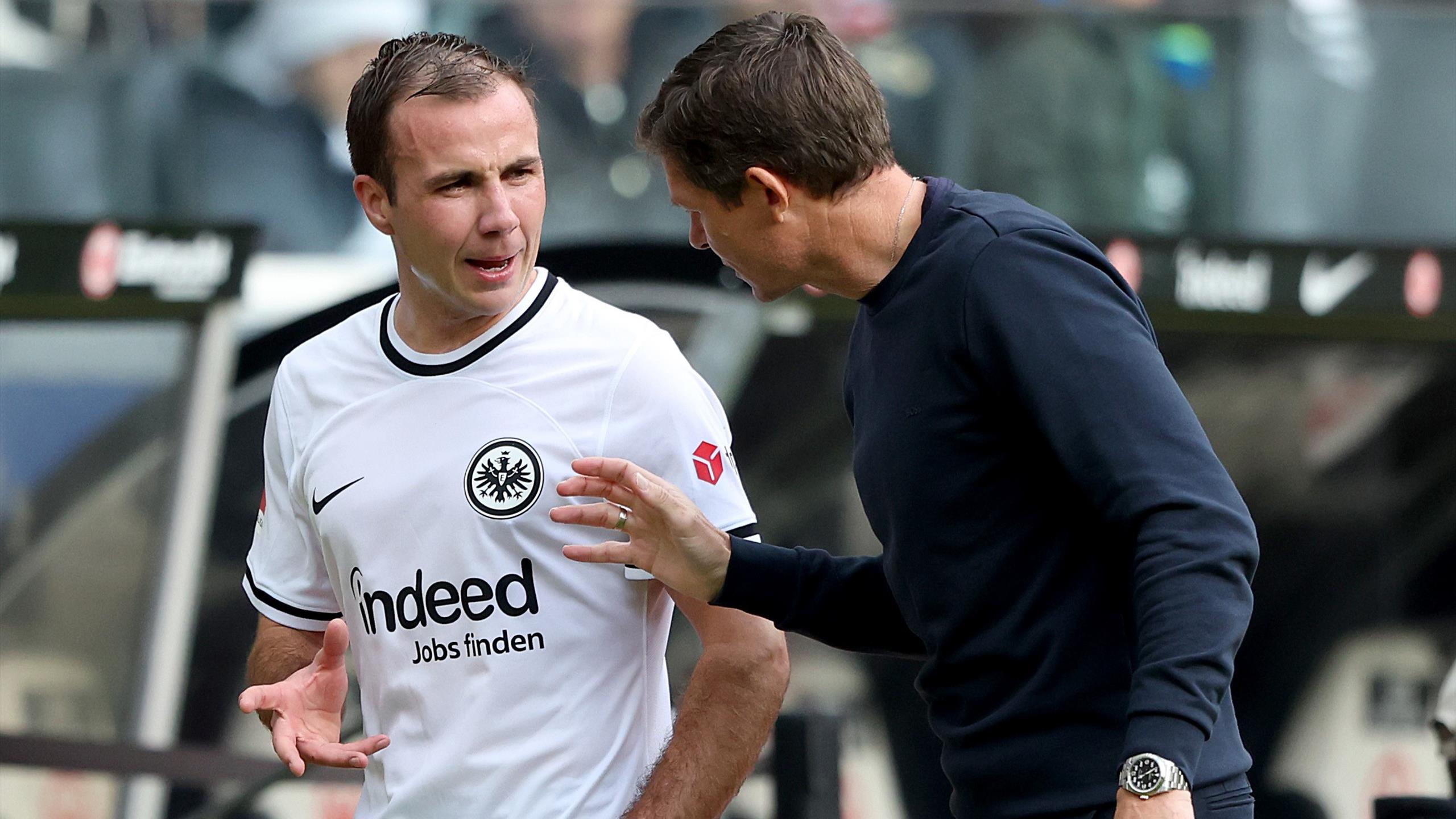 Eintracht Frankfurt gibt Entwarnung bei Mario Götze - Nationalspieler ...