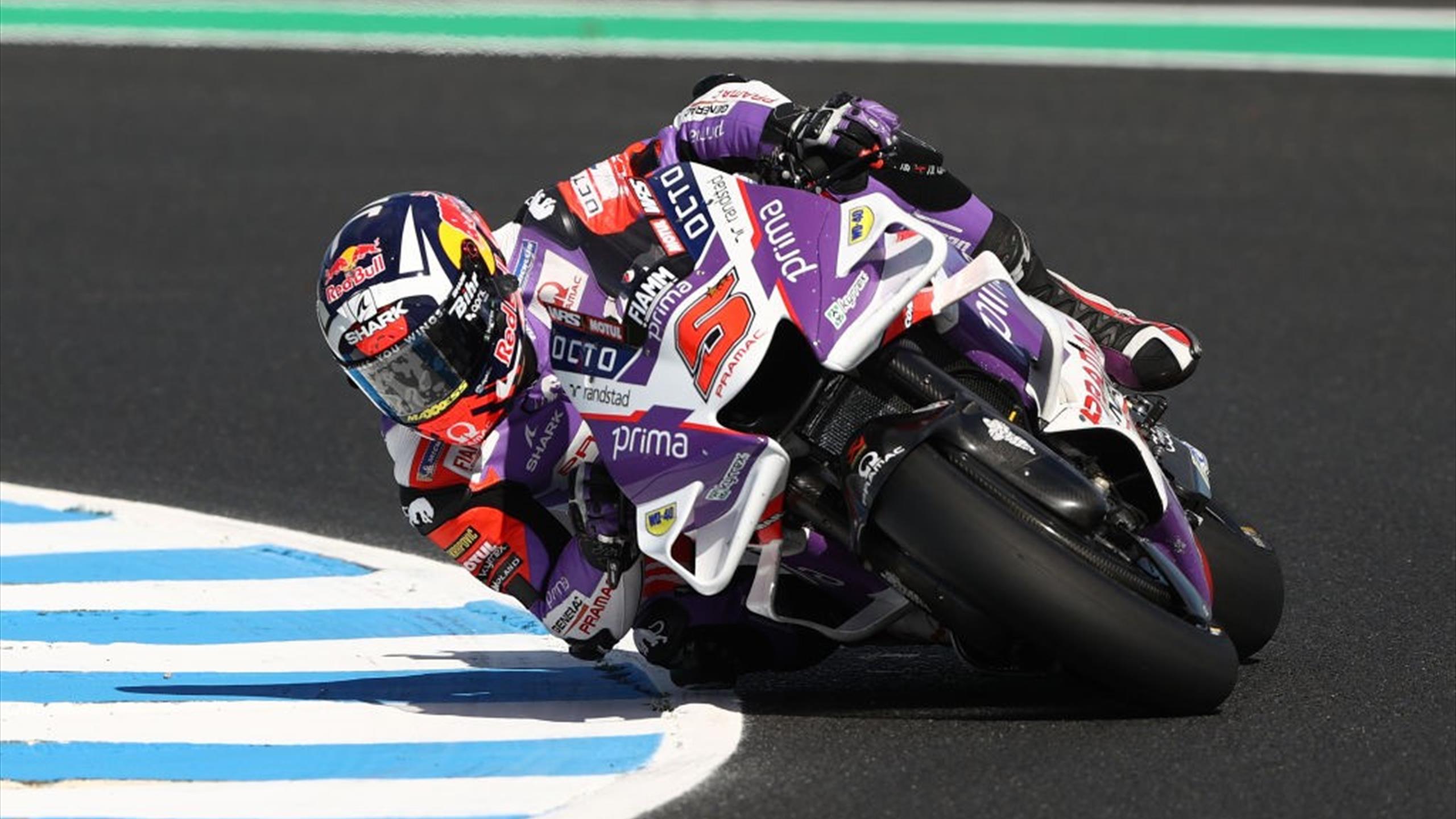 Zarco guida la classifica combinata delle prrove libere a Philippi ...