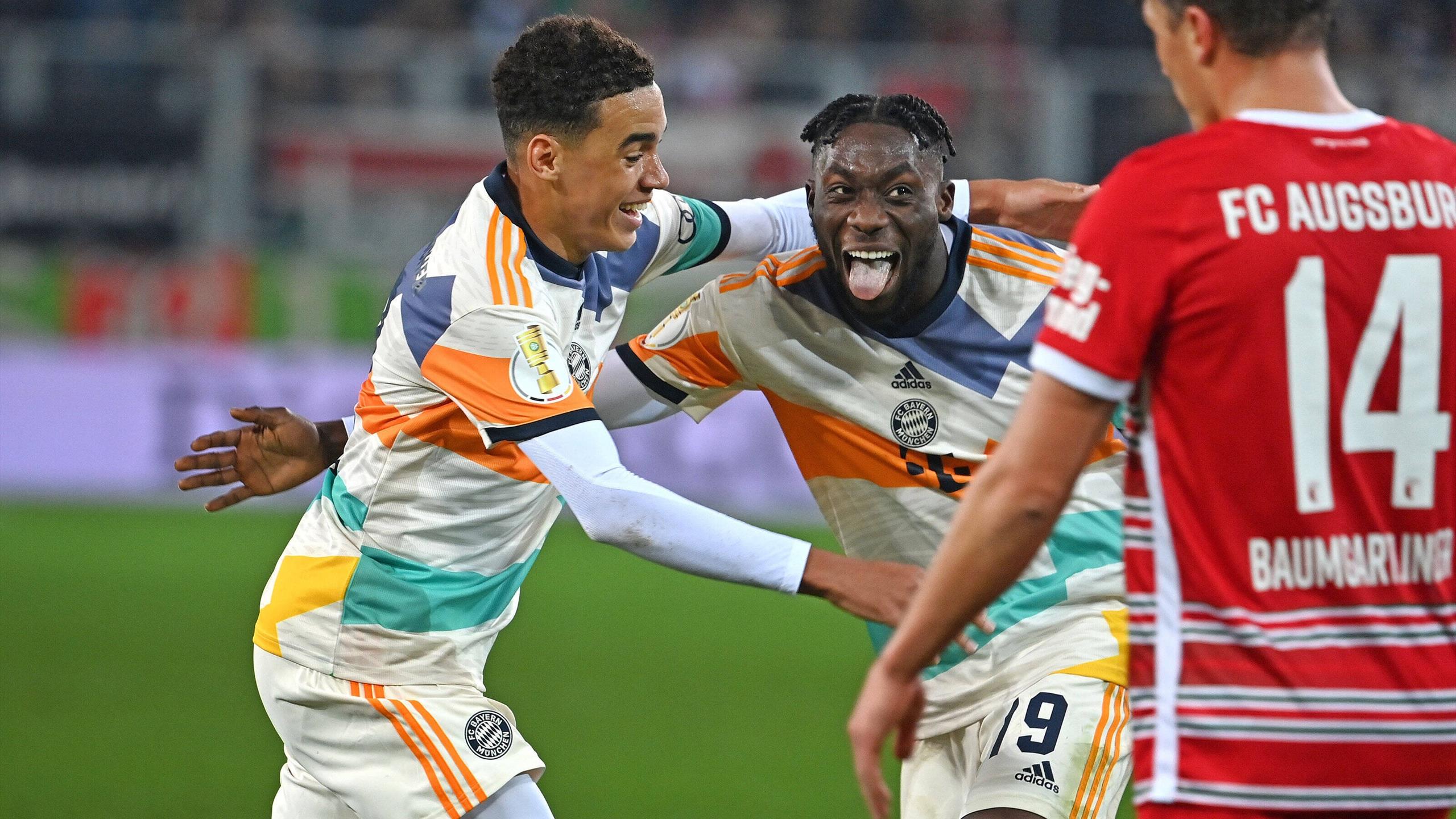 FC Bayern München feiert beim FC Augsburg den nächsten Kantersieg: Die ...