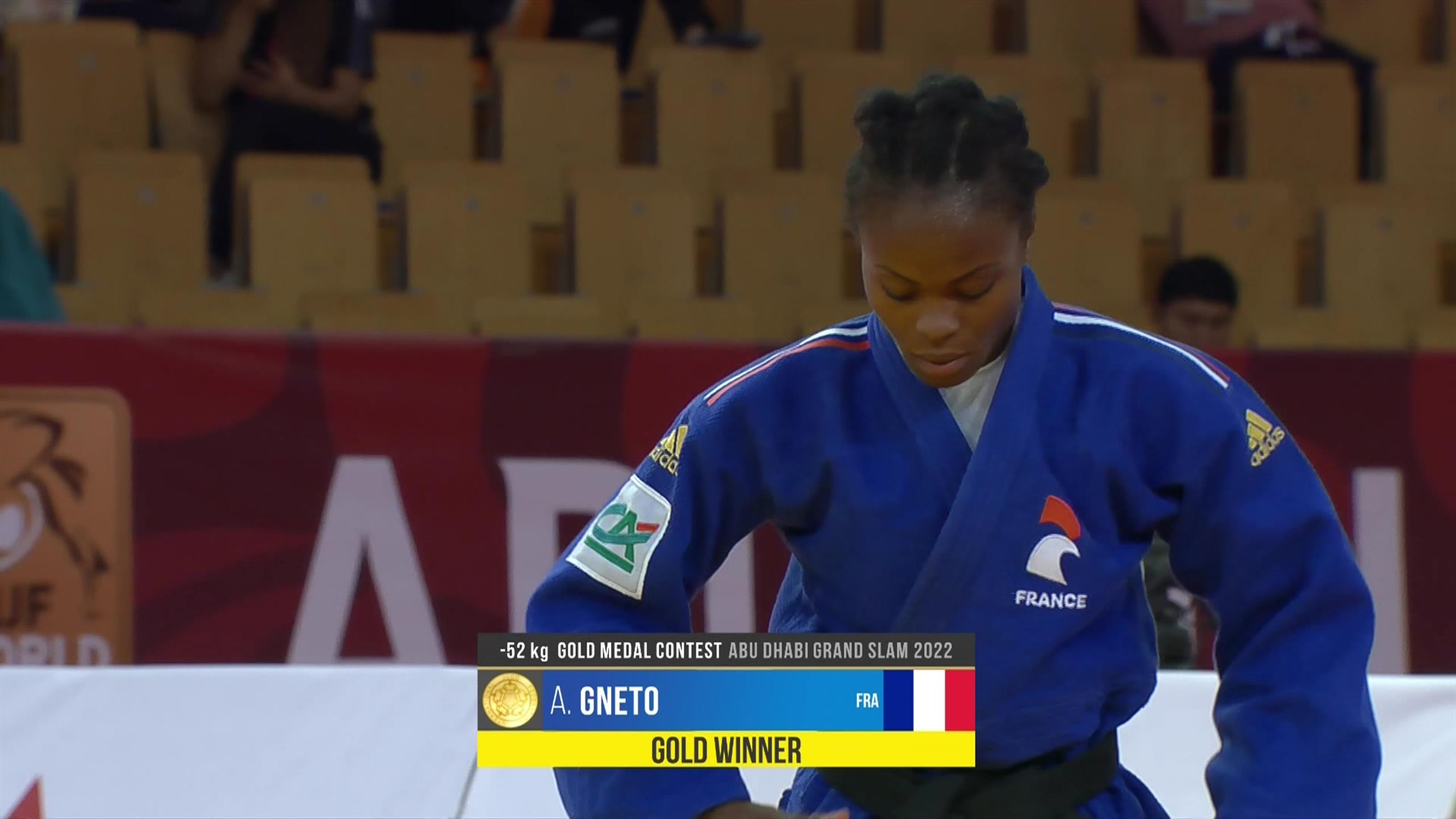 Grand Slam Abu Dhabi - Un waza-ari au bout d'un combat âpre : revivez ...