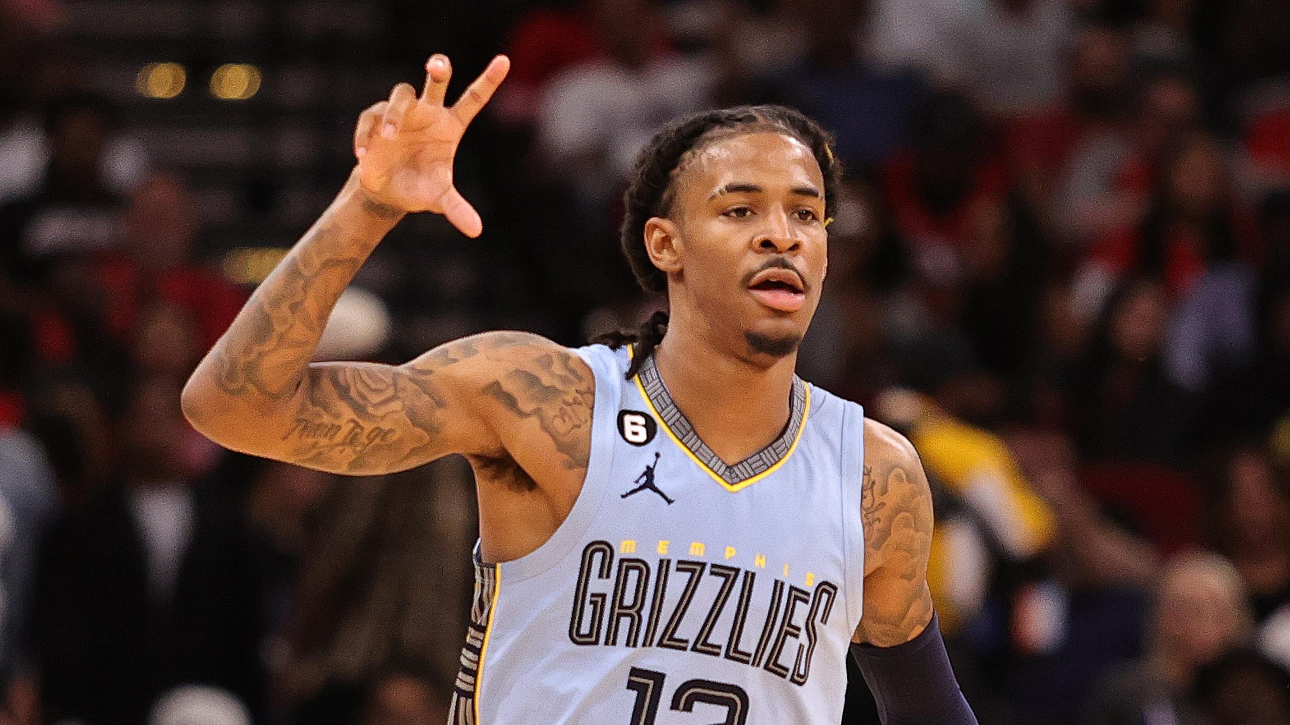 NBA - Ja Morant (Memphis) déjà en éruption, les Warriors au tapis ...