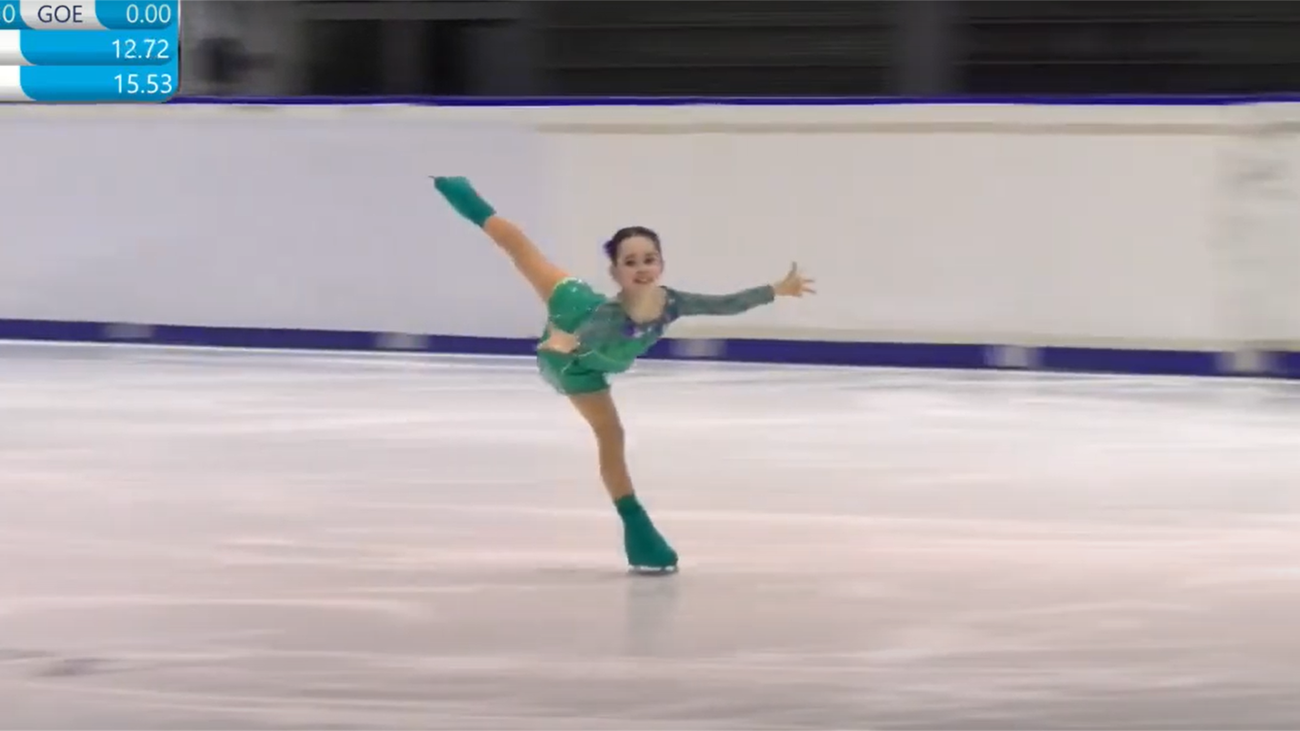 Cătălina Stănescu, o nouă performanță la patinaj artistic, în cadrul ...
