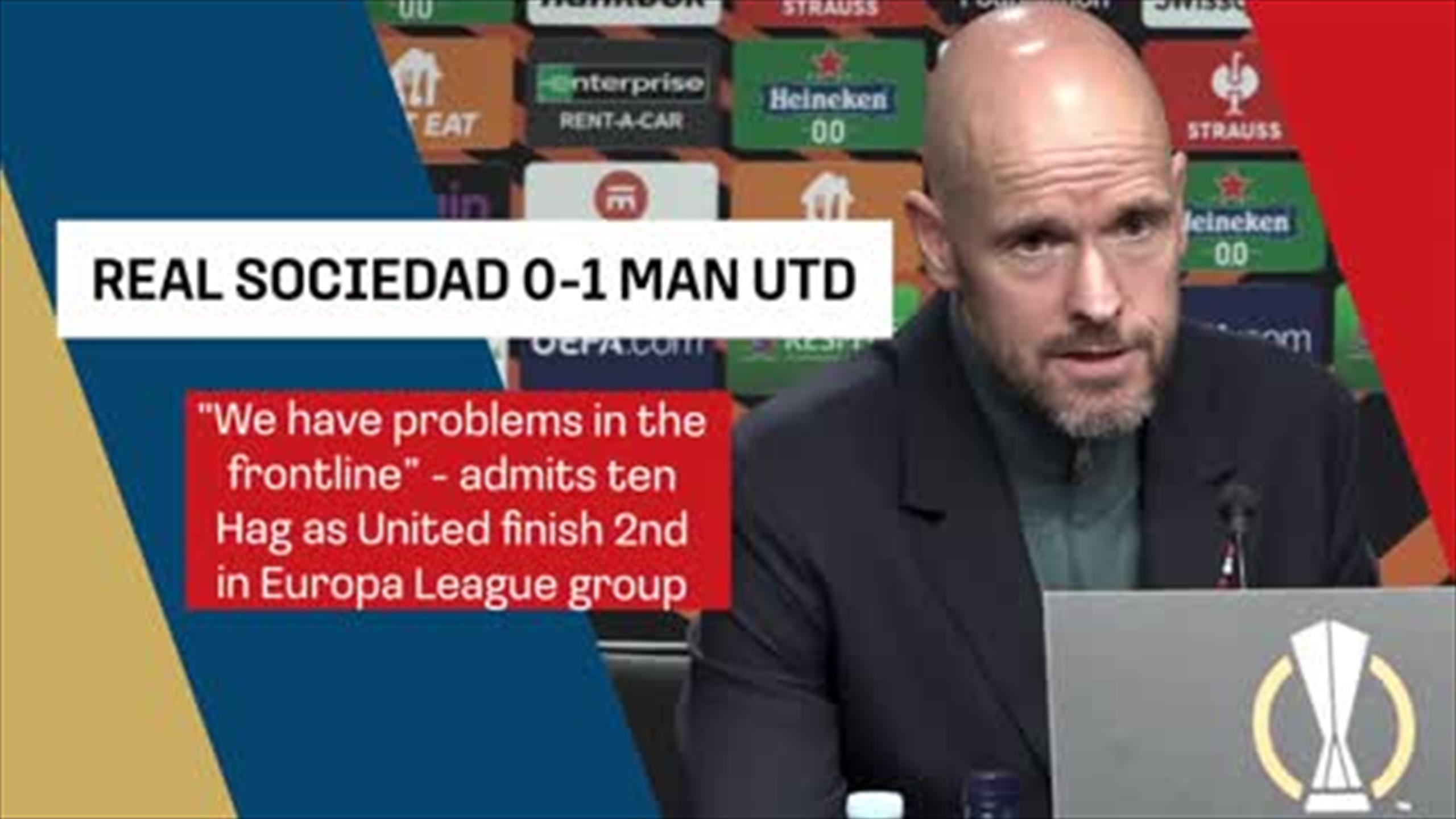 Manager Erik ten Hag: 'Manchester United have problems up front' after ...
