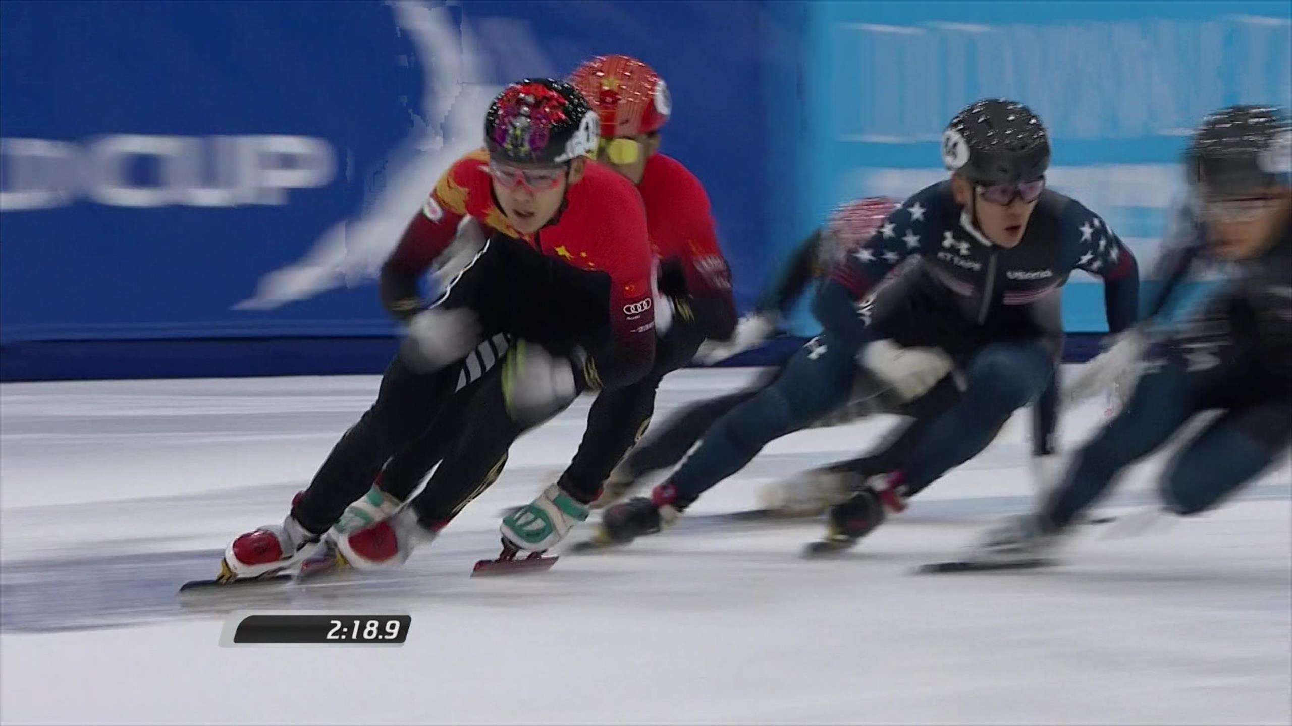 Shorttrack | Schulting neemt over van Velzeboer, maar komt ten val in ...