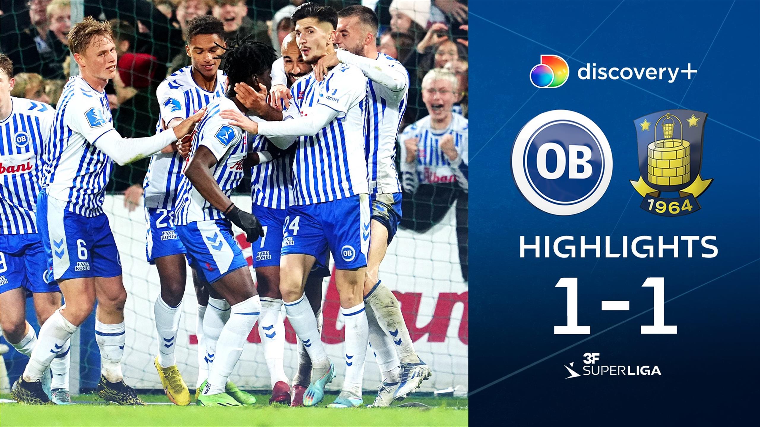 Highlights: Sen Sabbi-udligning holdt Brøndby fra top 6-fadet i Odense ...