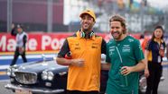 GP Von Brasilien Daniel Ricciardo Bedankt Sich Bei Sebastian Vettel