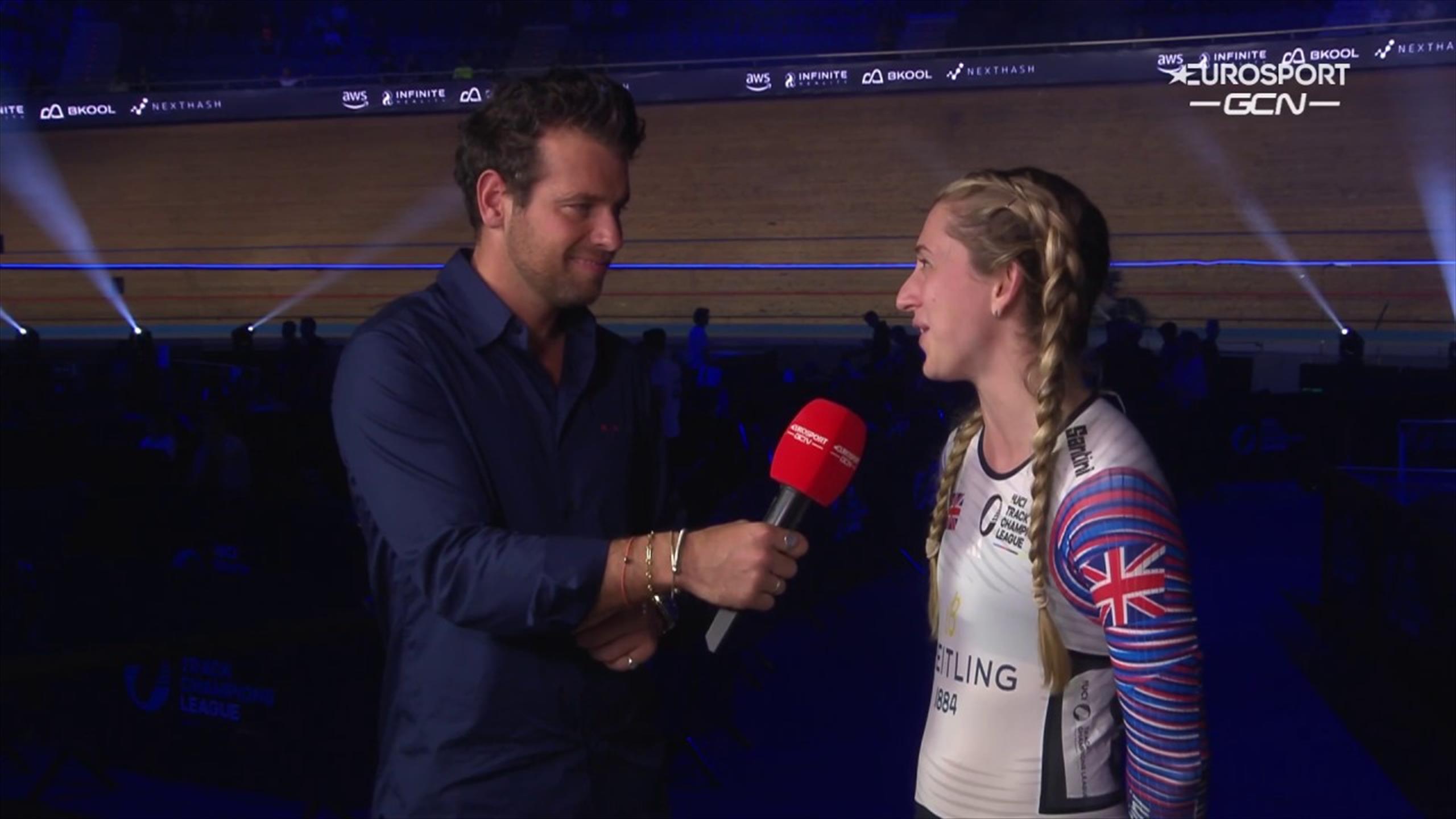 Laura Kenny 'missed bike racing' and delighted to compete at Track ...