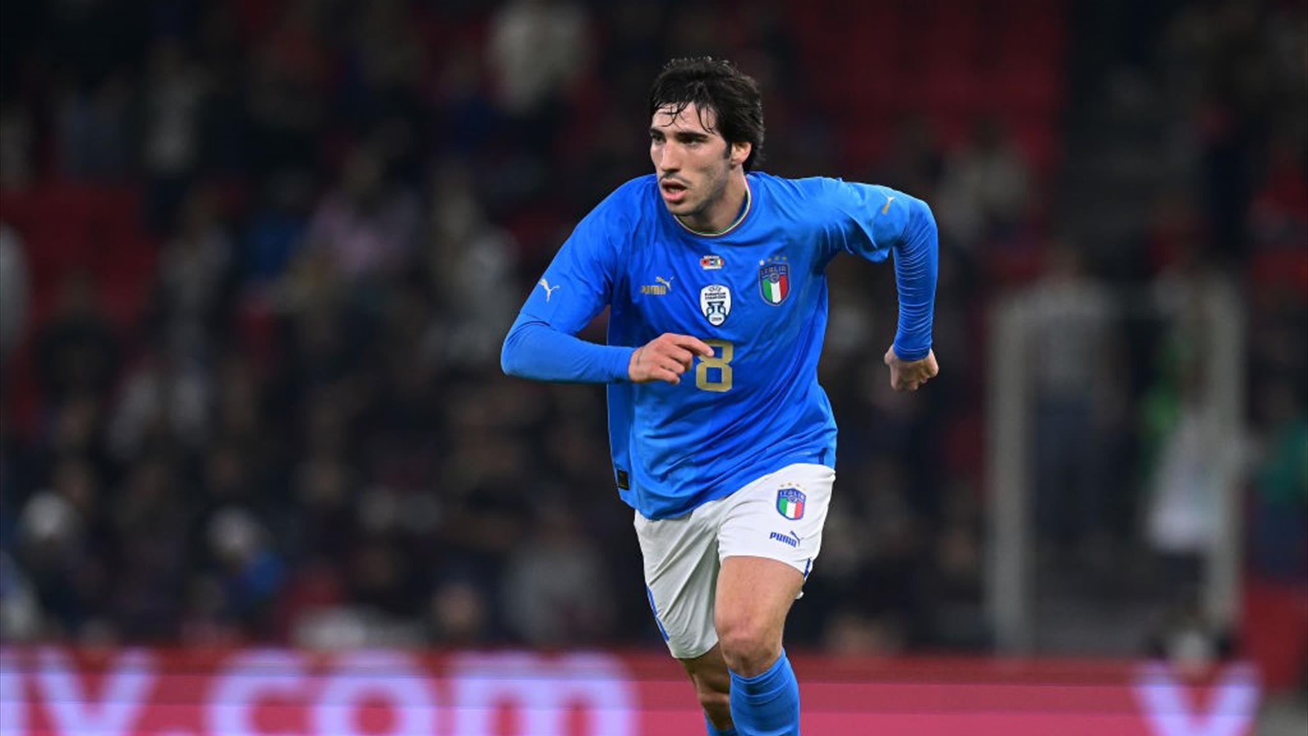 Tonali dopo l'infortunio contro l'Albania: "Sto bene, sono fiero di far ...