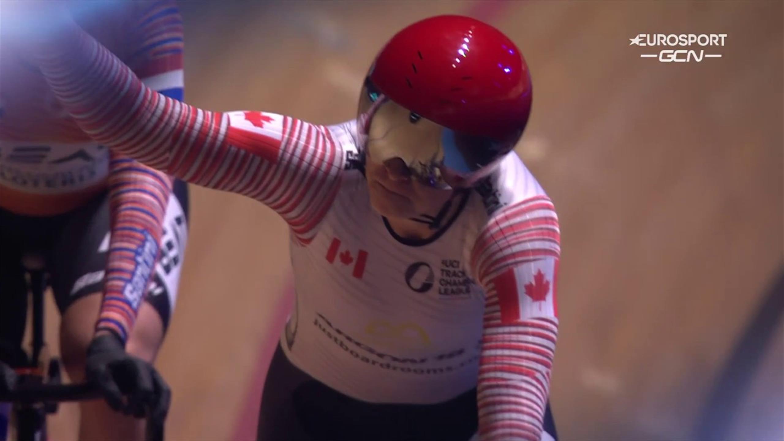 UCI Track Champions League 2022 | Kelsey Mitchell se impone en un ...