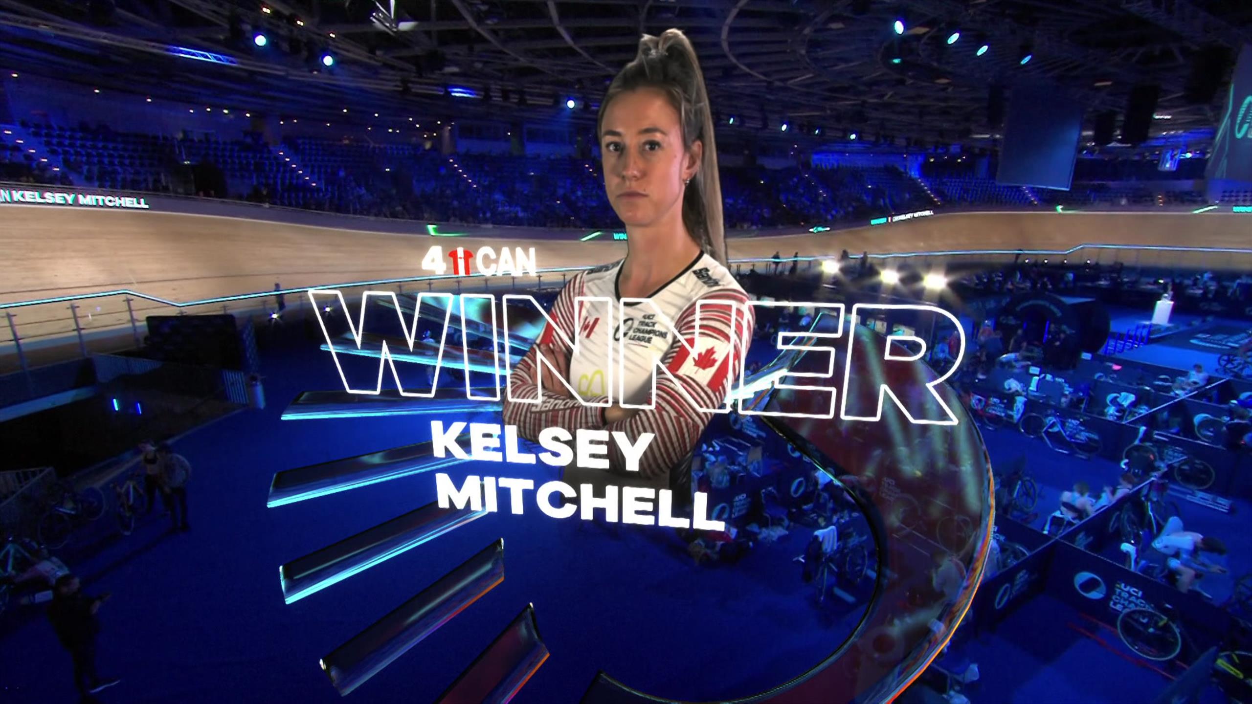 UCI Track Champions League 2022 - Women’s keirin: Kelsey Mitchell ...