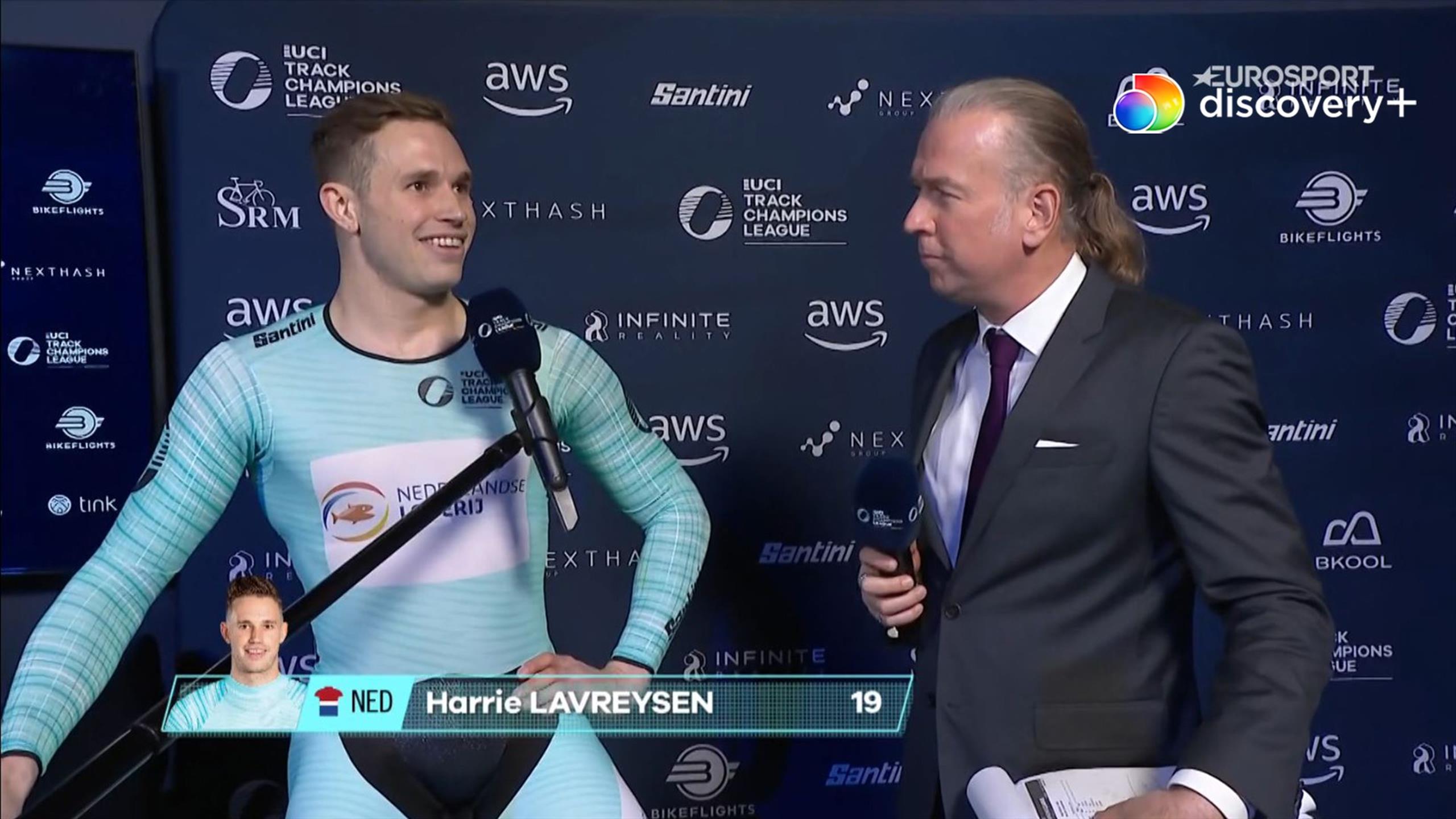 Harrie Lavreysen glad for sin keirin-sejr: Jeg lavede nogle ret gode ...