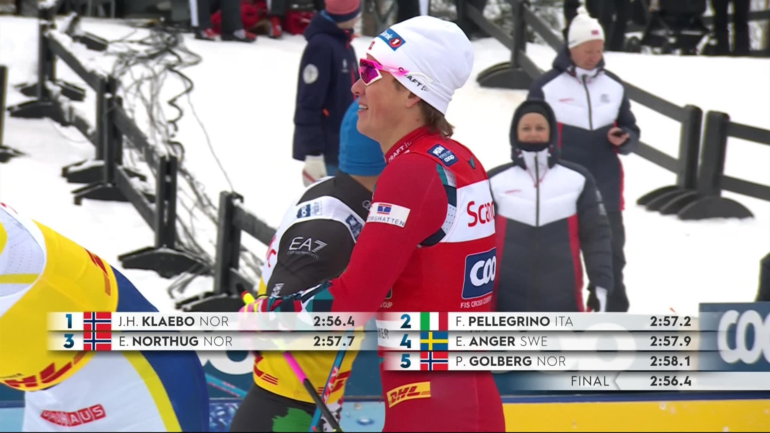 Johannes Hoesflot Klaebo shrugs off illness to dominate sprint with ...