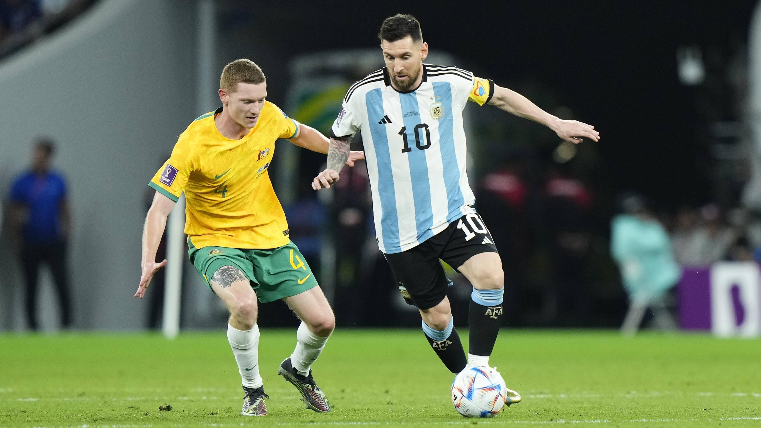 WM 2022: So lief Argentinien gegen Australien - Messi-Tor ebnet den Weg