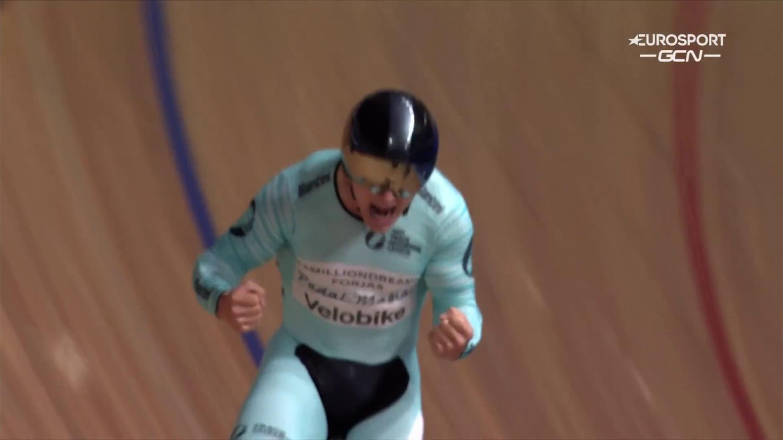 Track Champions League: Matthew Richardson wins Men’s Sprint title ...