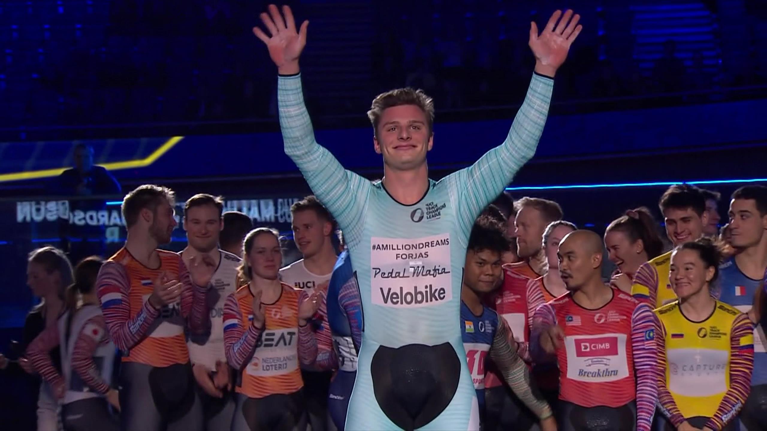 Uci Track Champions League - Duello pauroso, Richardson batte Lavreysen ...