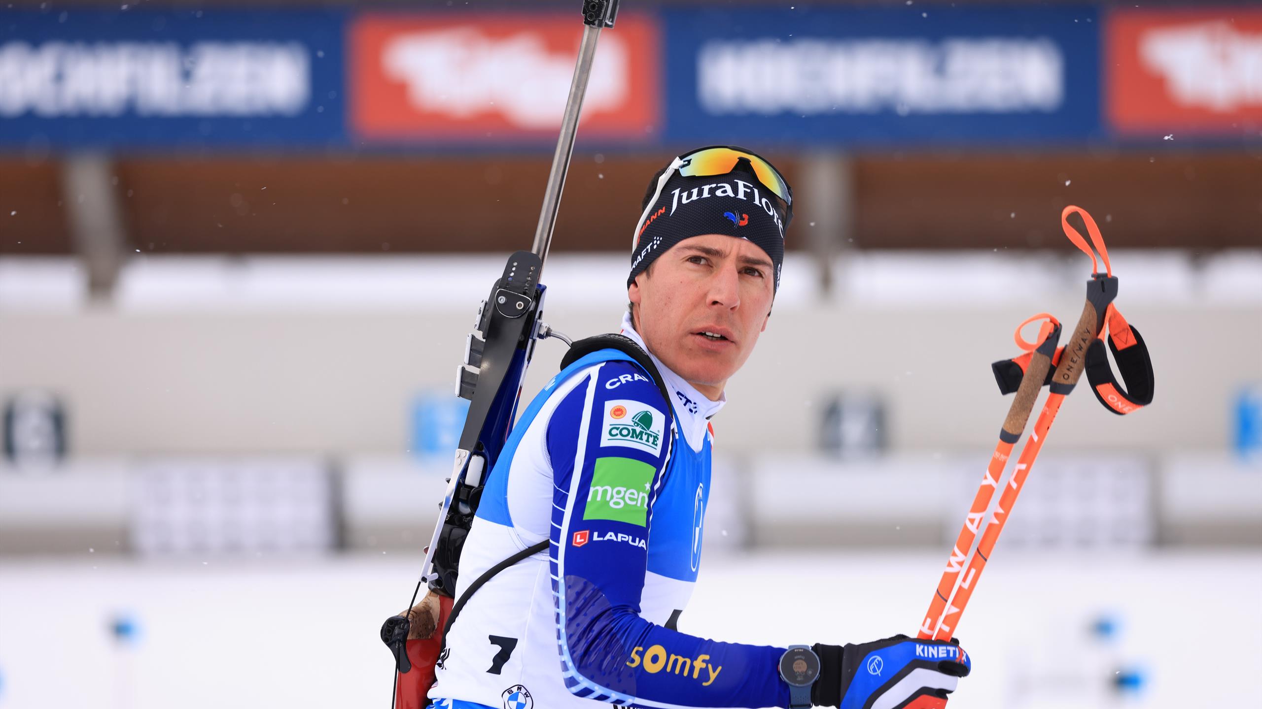 Hochfilzen: Quentin Fillot Maillet steckt in der Krise und macht sich ...