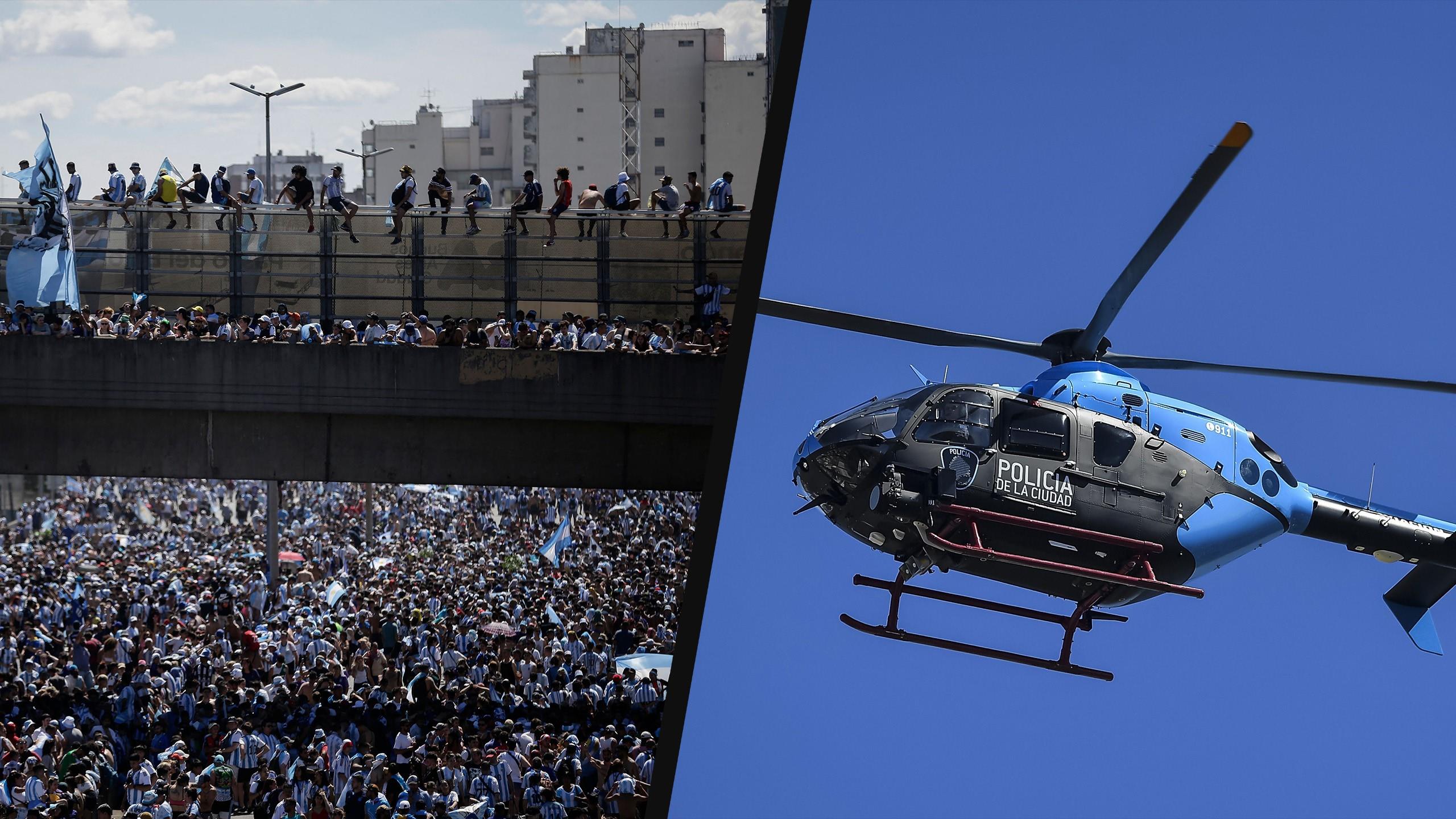 WM 2022: Bus-Parade nach Chaos in Buenos Aires abgebrochen ...