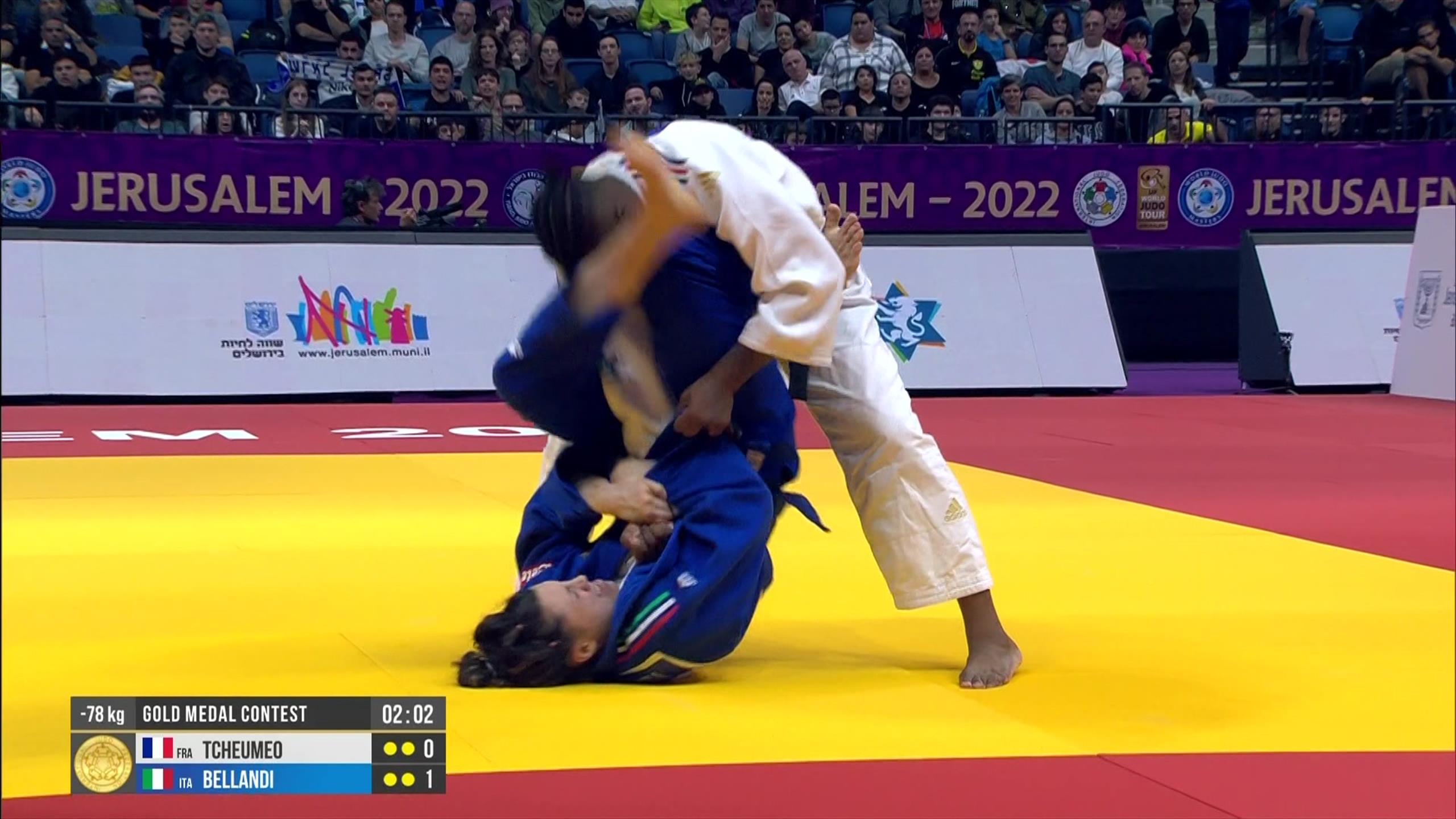 Masters Gerusalemme, Alice Bellandi trionfa nella finale femminile ...