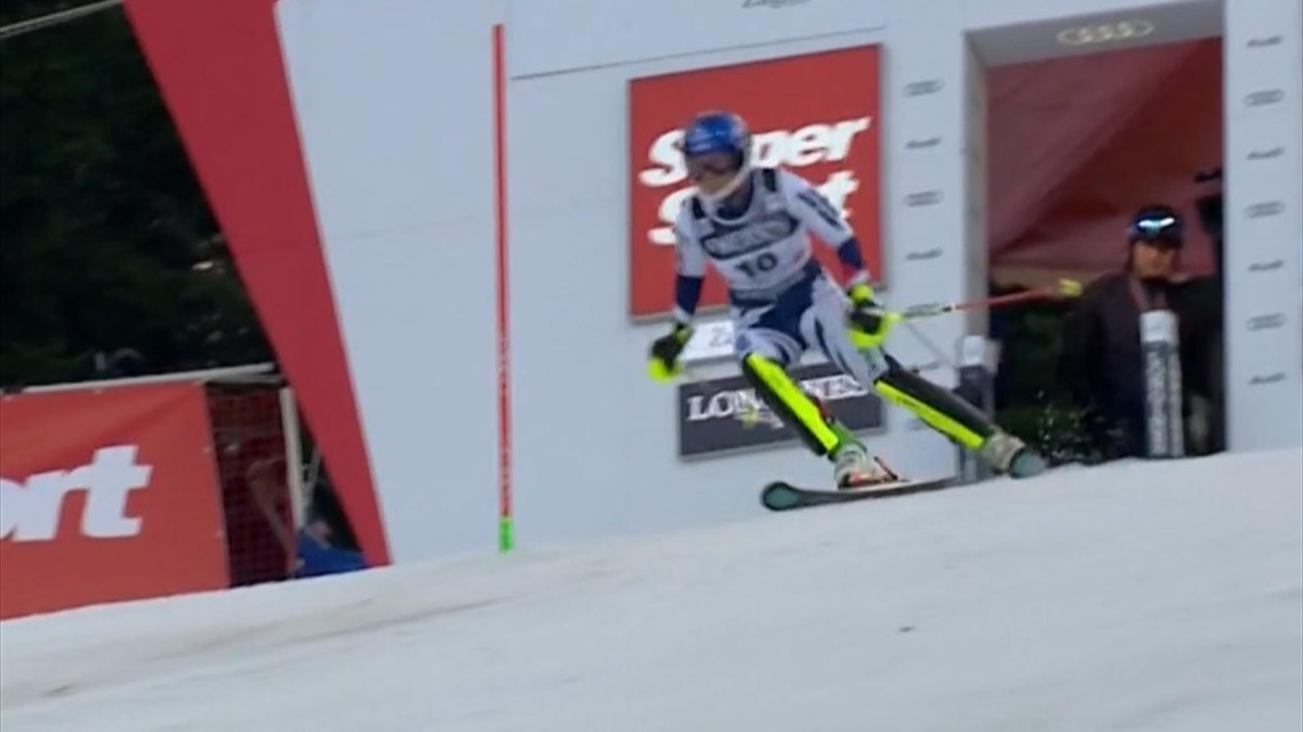 "Das gibts nicht!" Aus am ersten Tor beim Weltcup-Slalom in Zagreb für ...